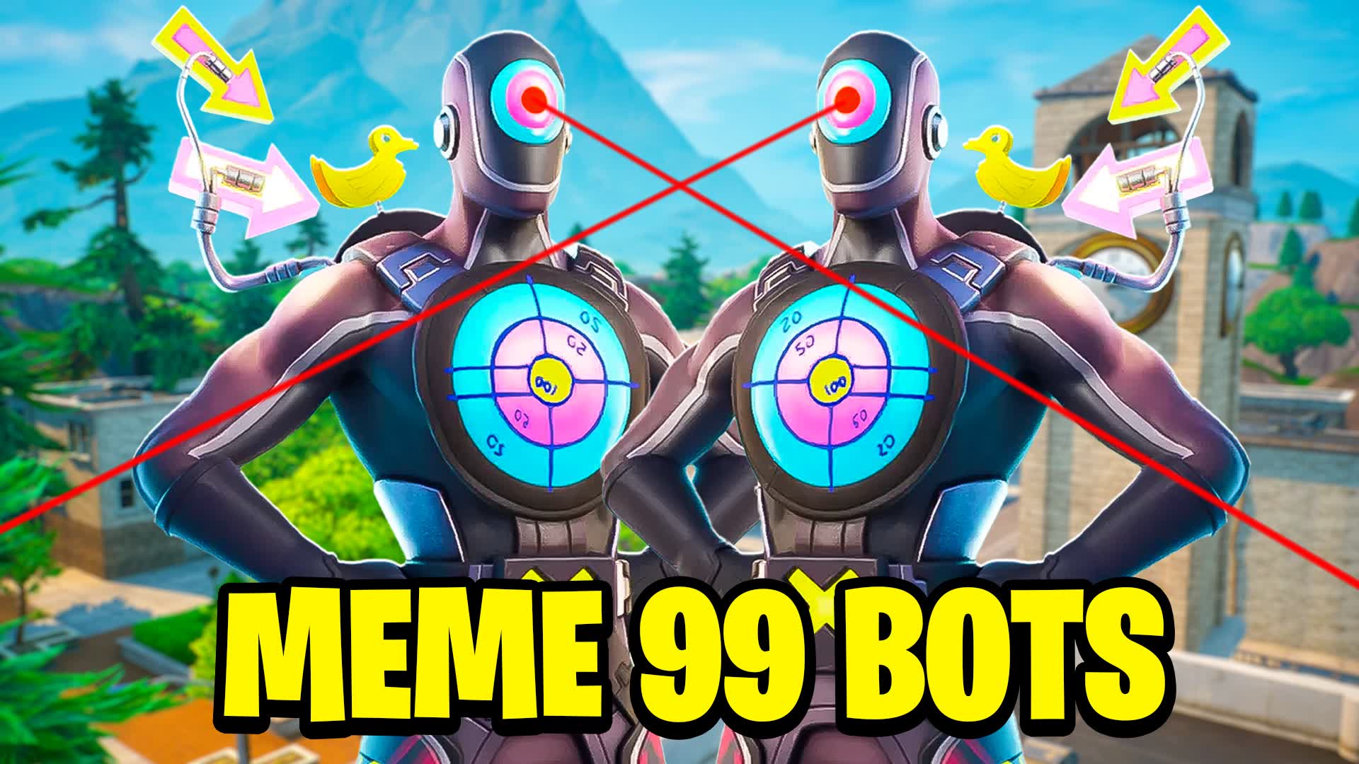 MEME 99 BOTS 5004-6125-0218 by vexaluefn - Fortnite Creative Map Code ...