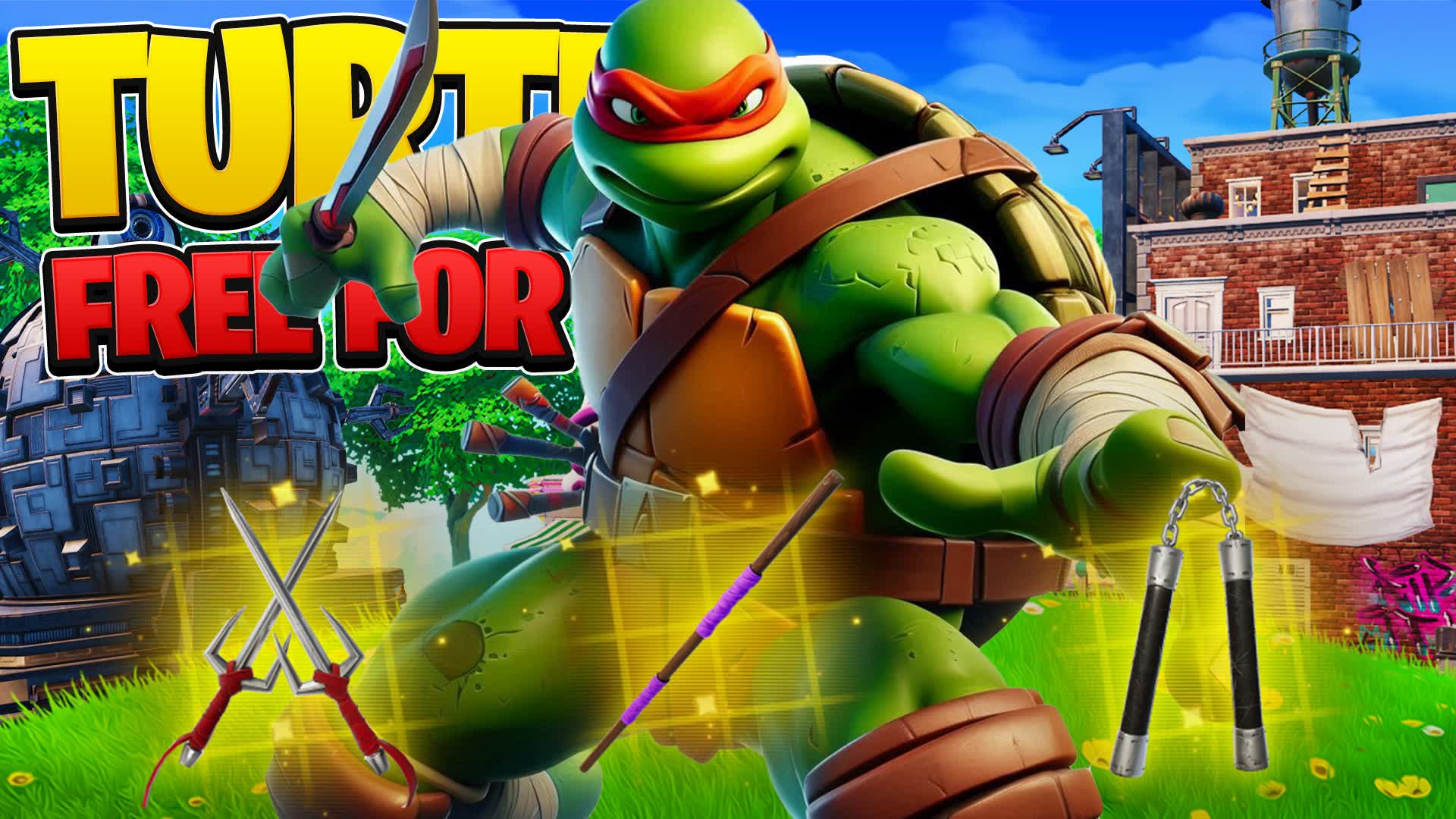 TMNT FREE FOR ALL💥💪 1378-2066-6329 by itsgopex - Fortnite Creative Map ...
