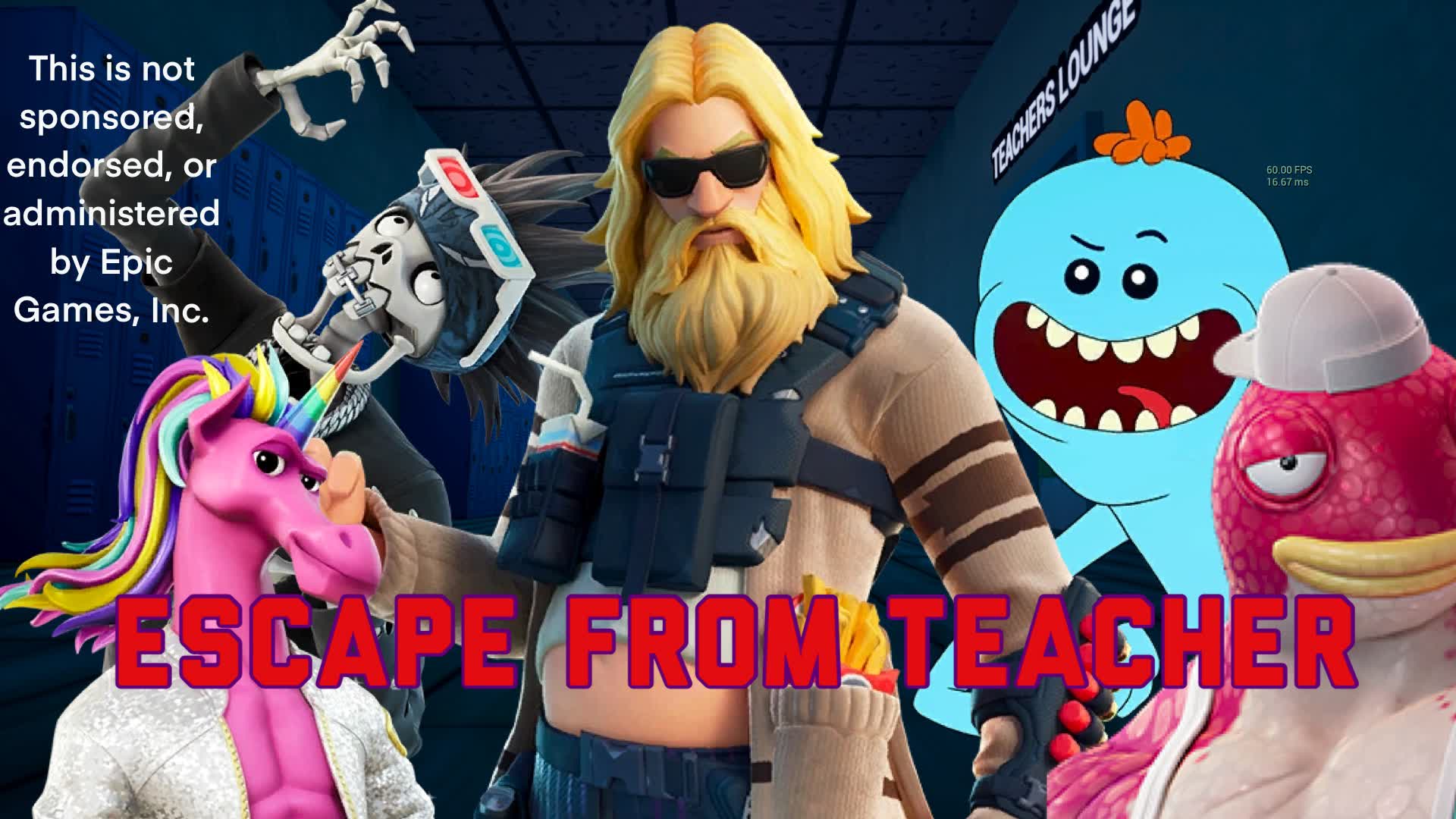 Escape from Teacher 5584-9258-7085 by foofafito - Fortnite Creative Map Code - Fortnite.GG