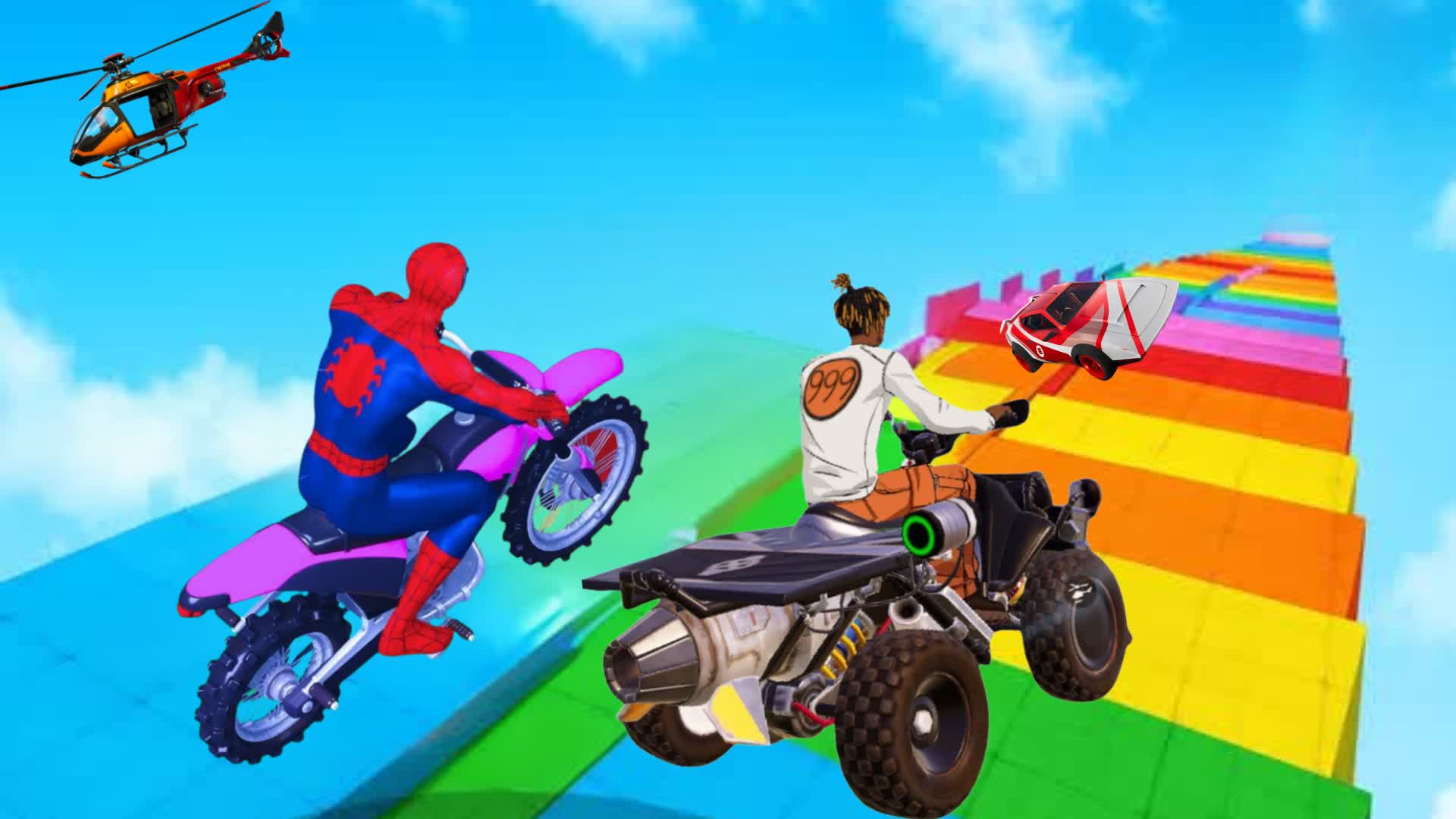 CAR GAME RAMP 2057-9194-7053 by tutivz - Fortnite Creative Map Code ...