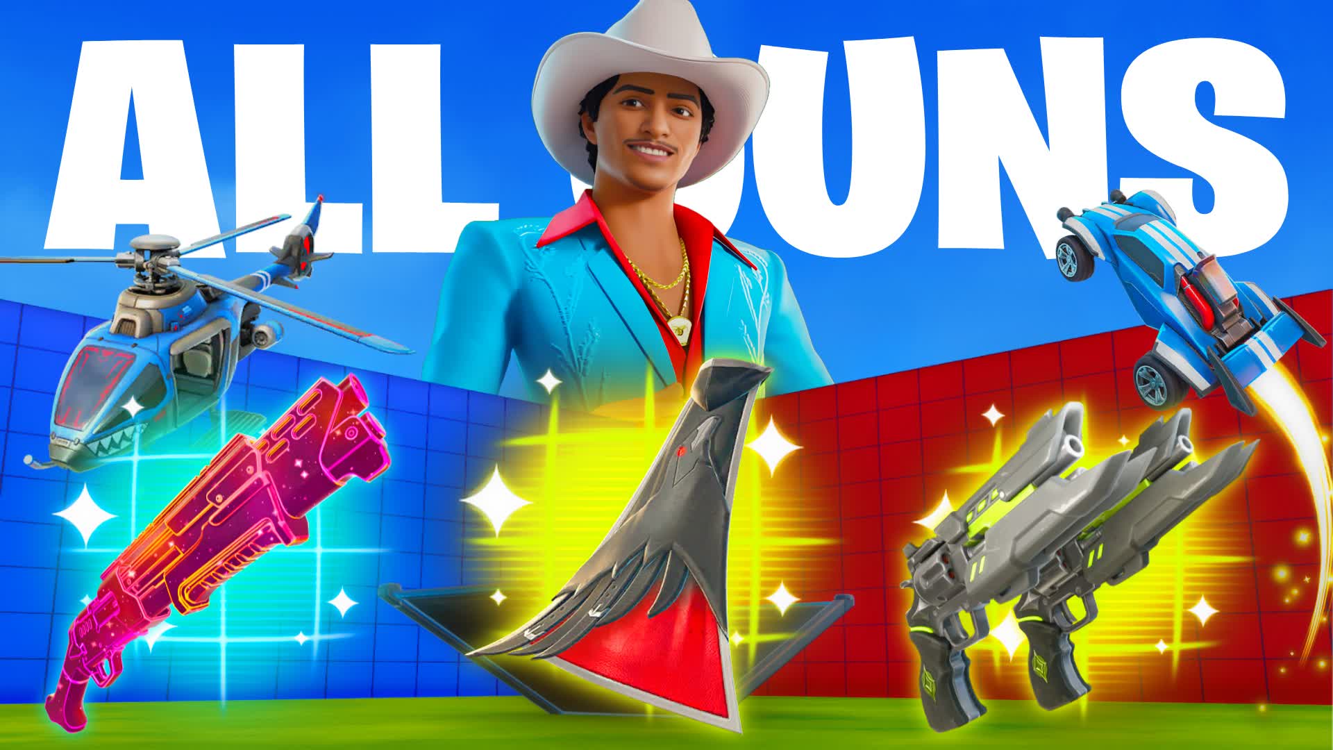 CHAOS 1V1 🌀 ALL GUNS 9157-8758-7967 by jo2 - Fortnite Creative Map Code - Fortnite.GG