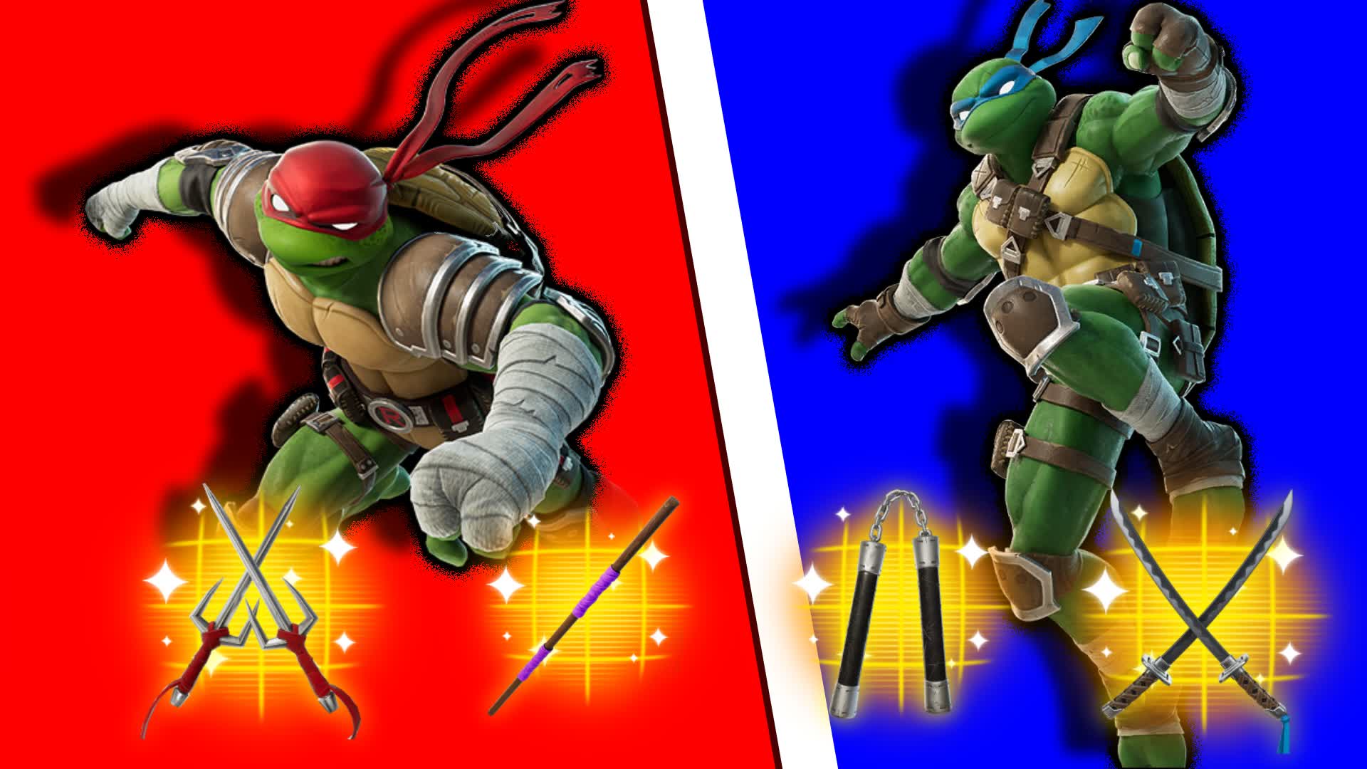 craxelcreative tarafından üretilen TMNT RED VS BLUE SUPERHERO 🔴🔵 5123 ...