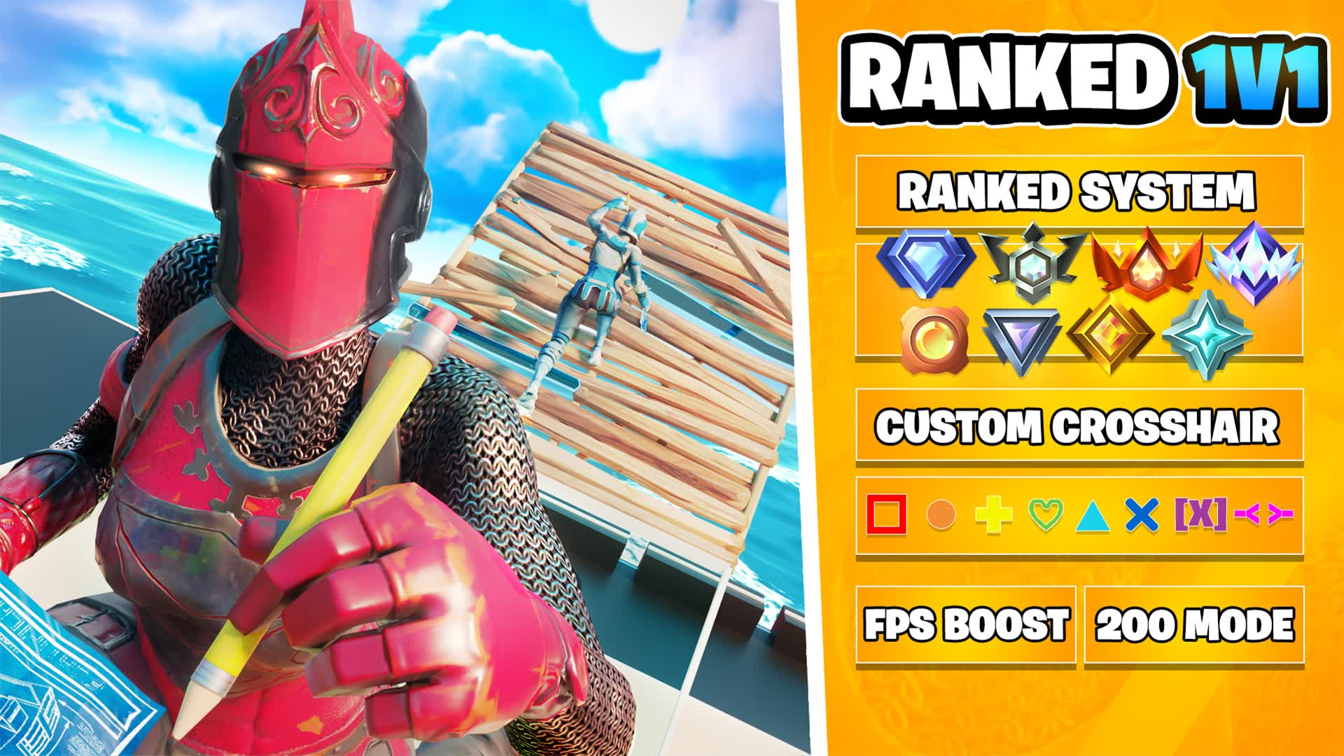 💥 1V1 RANKED 💥 4174-4446-0308 by blackoutz - Fortnite Creative Map Code ...