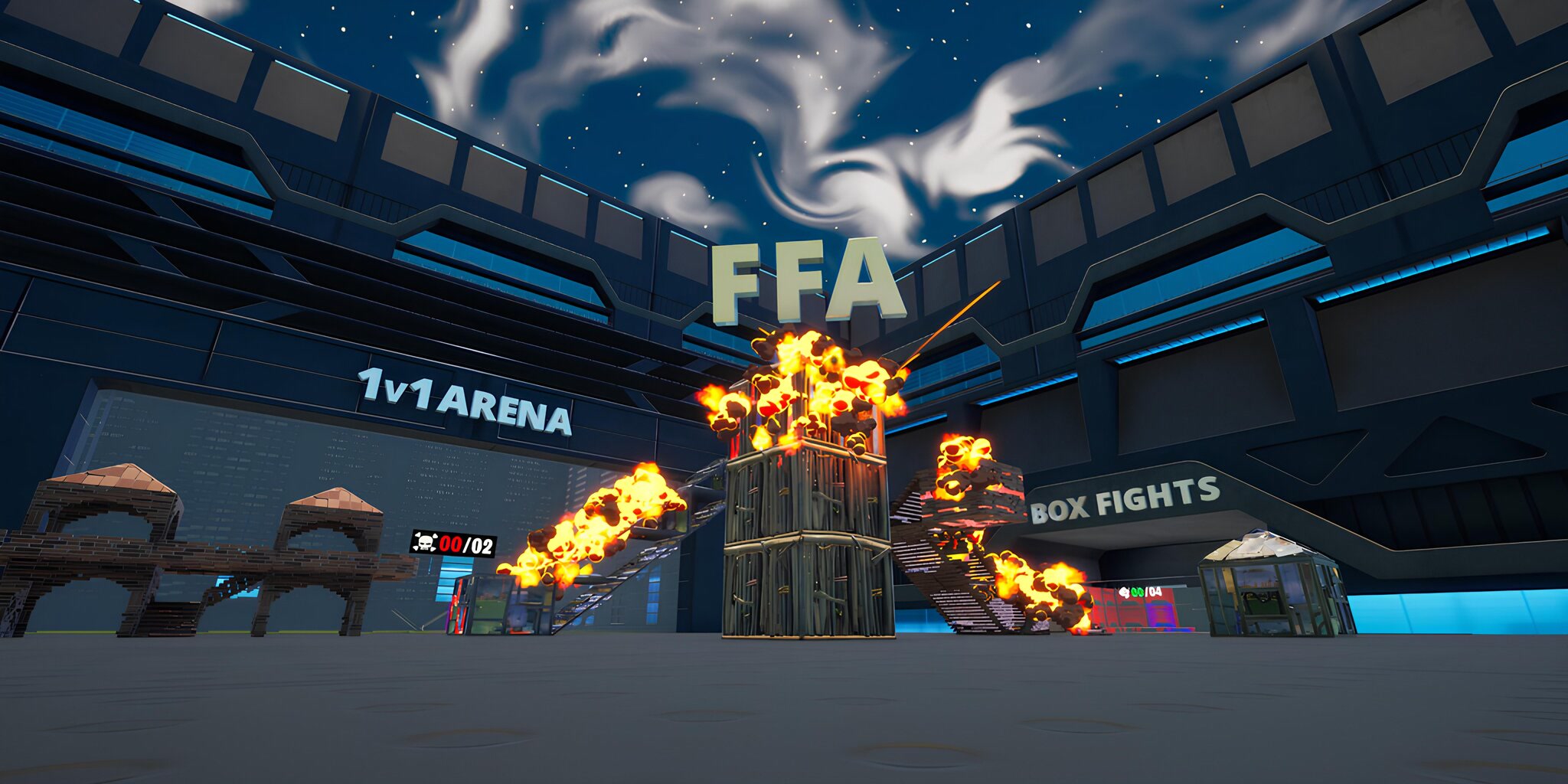 All Weapons - FFA 2555-0591-8273 by hyw - Fortnite Creative Map Code ...