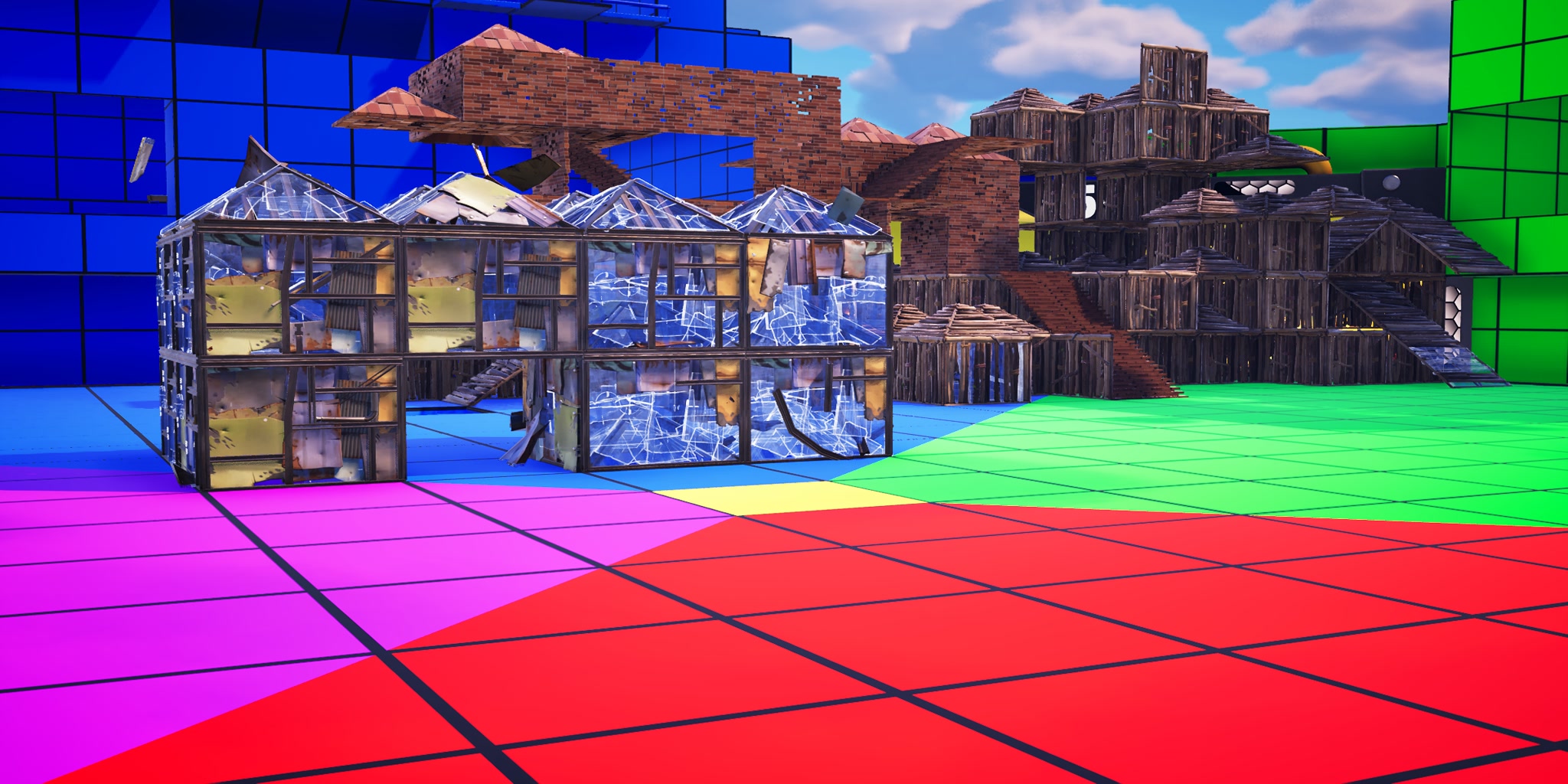 ULTIMATE RED VS BLUE VS GREEN VS PURPLE 9596-7113-8653 by magril - Fortnite Creative Map Code ...