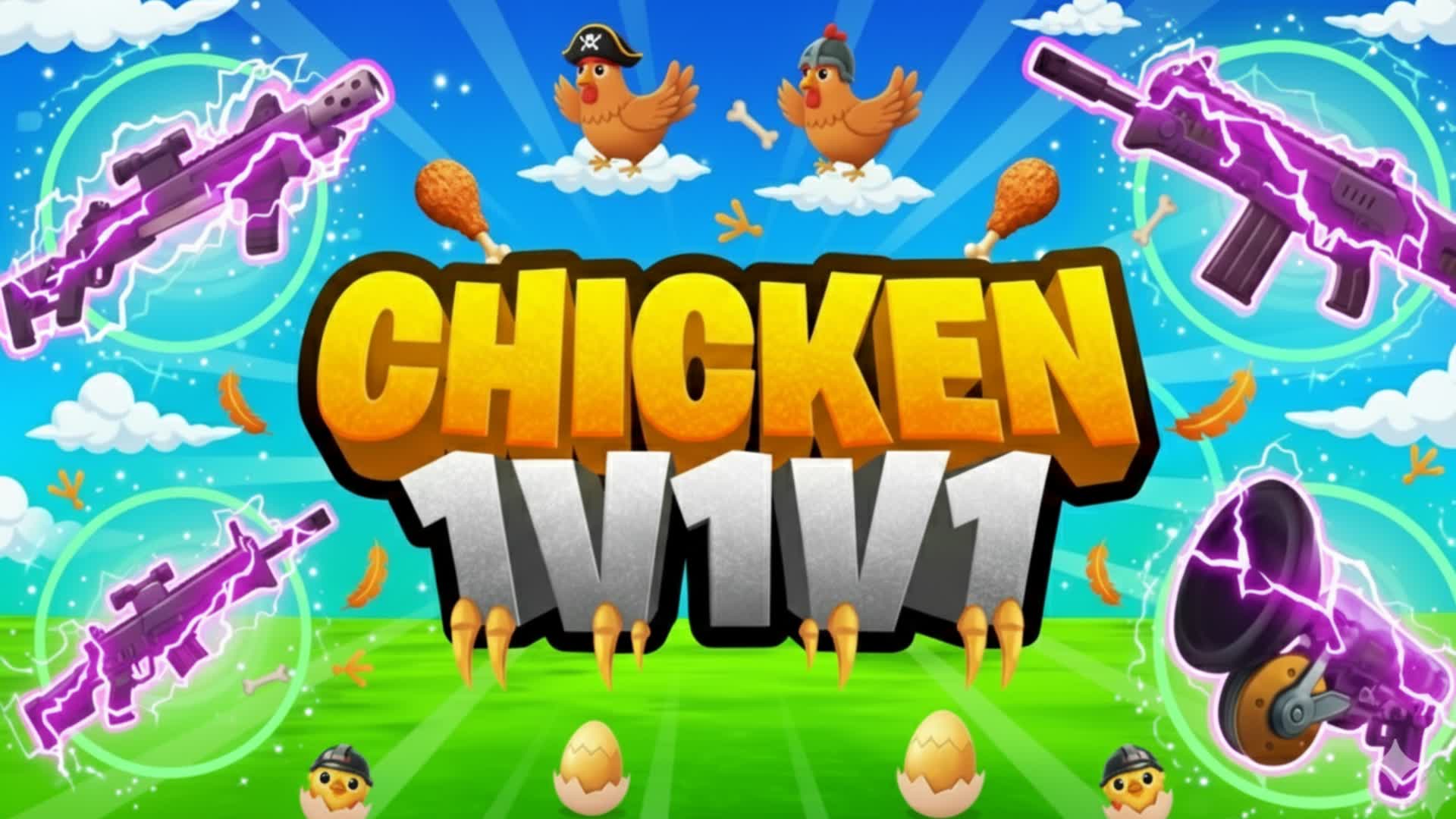 CHICKEN 1V1V1 RELOAD 7939-2245-3722 by chicken_maps - Fortnite