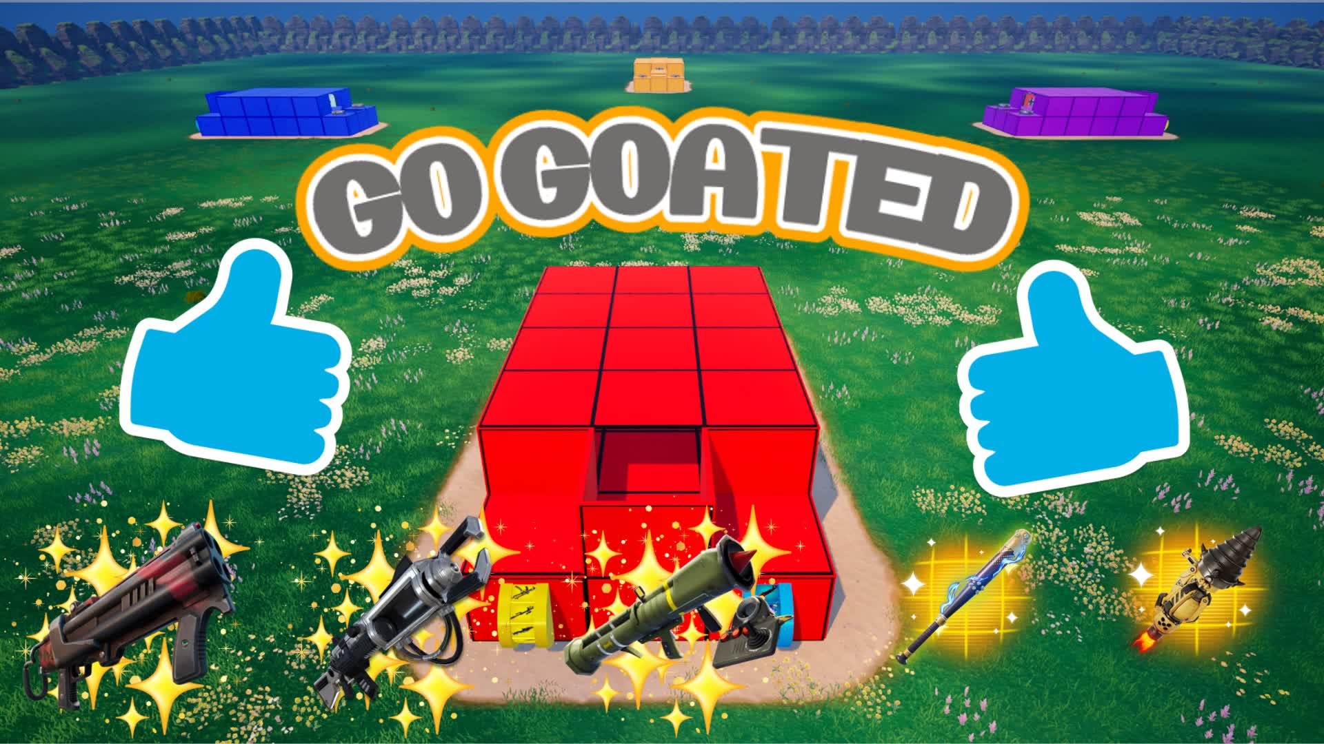 💾 GO GOATED! Zone Wars 💾 4861-3871-7646 by joja71 - Fortnite Creative ...