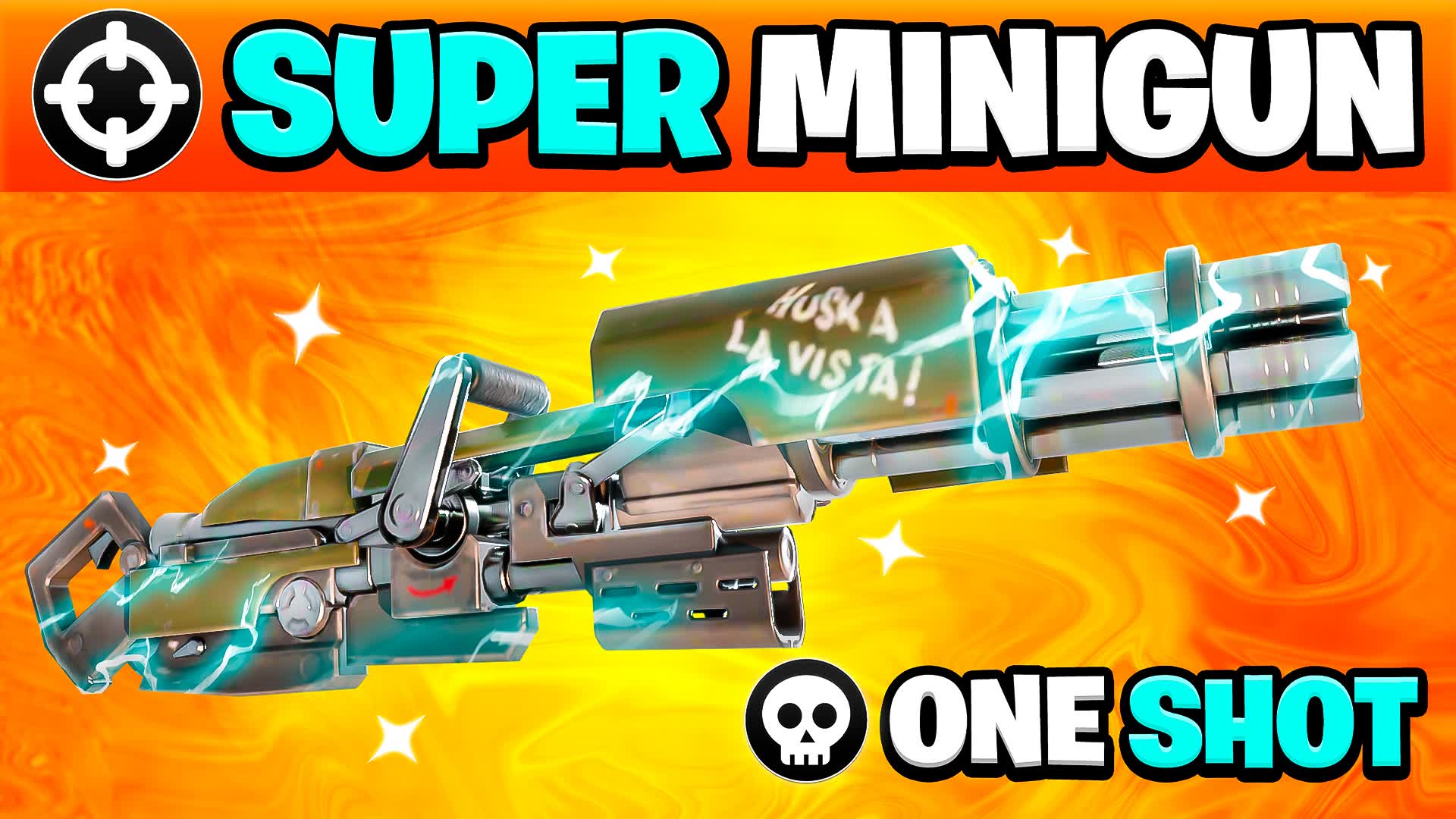 SUPER MINIGUN ONE SHOT🎯 7385-1252-5715 by wcalle - Fortnite Creative ...