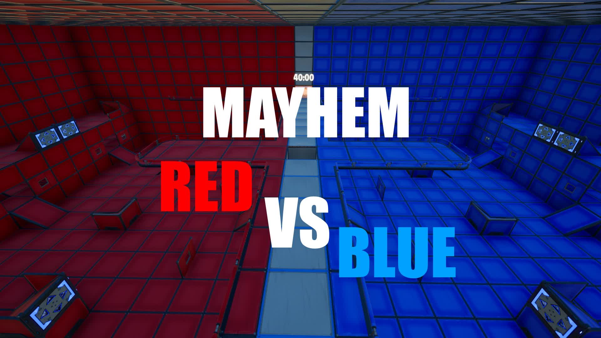 Mayhem Red VS Blue 9400-1873-7227 by tyliosis - Fortnite Creative Map ...