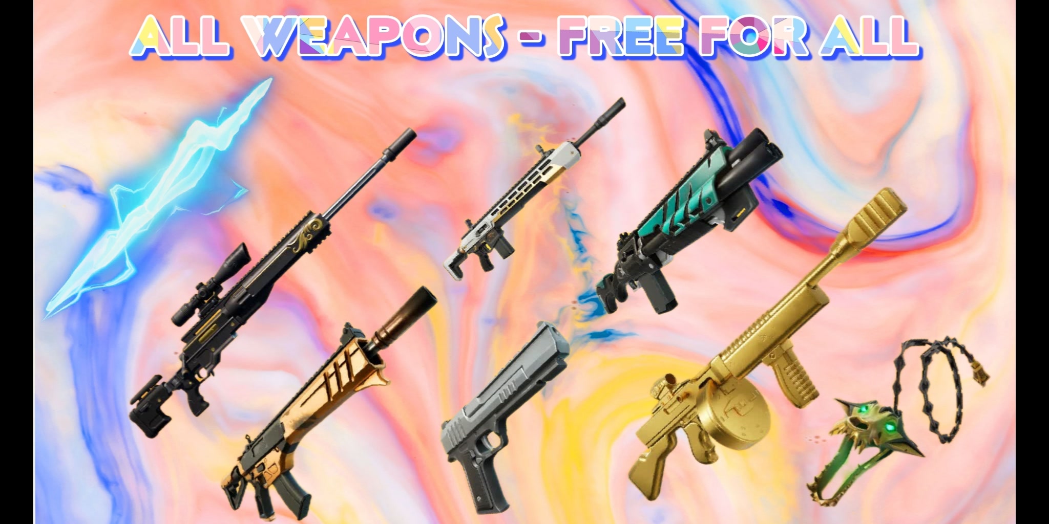 ALL WEAPONS-FREE FOR ALL 7386-3330-7042 by fixey - Fortnite Creative ...