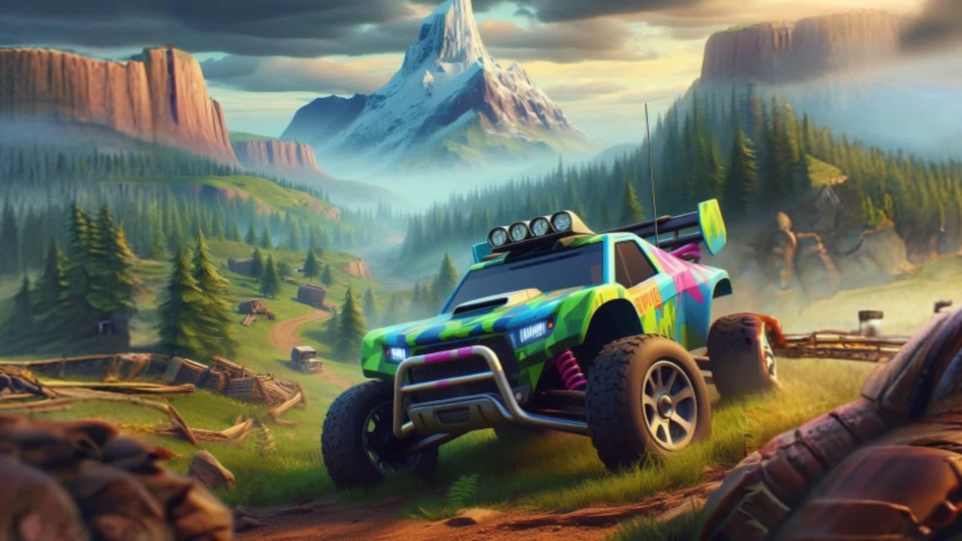 🌄CUSTOM CARS ROAD🌄 5144-4056-4113 by senkoo - Fortnite Creative Map ...