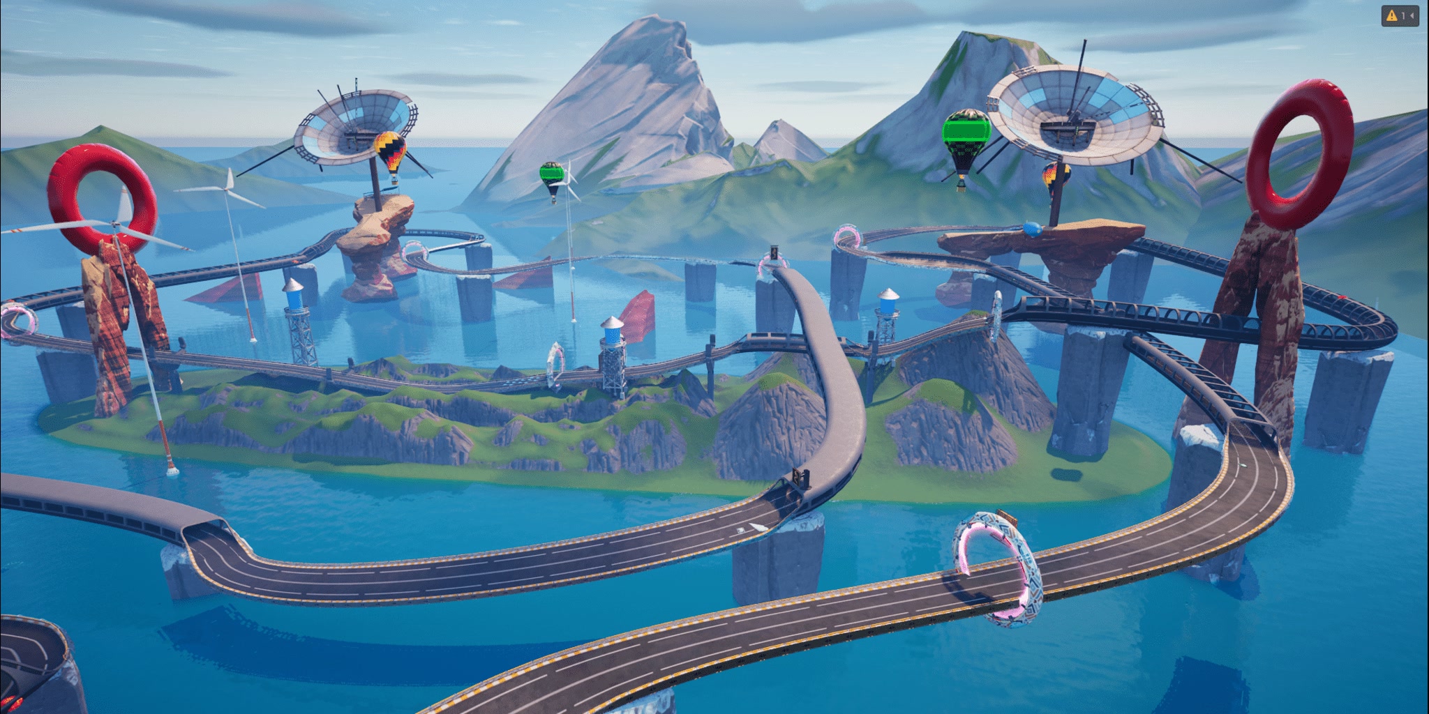 Rocket race on track 4816-0156-0583 by frreeroses - Fortnite Creative ...