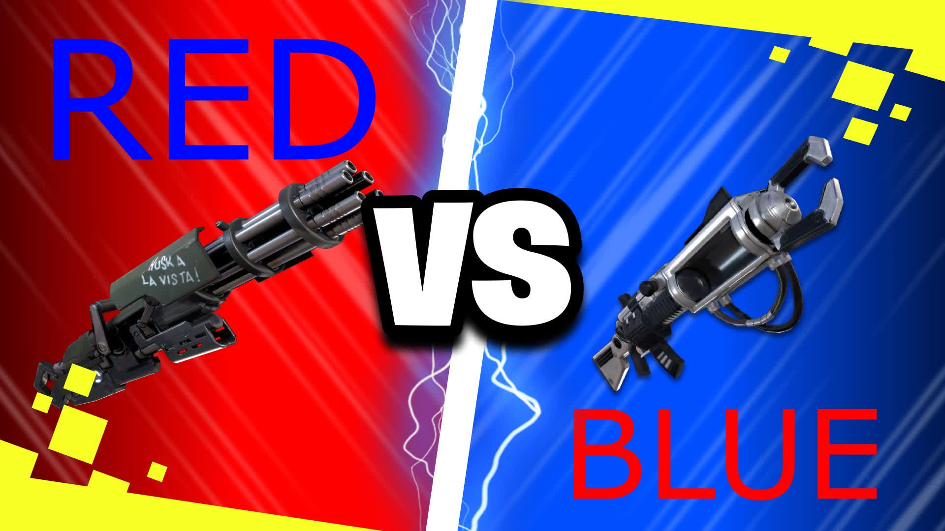 Basic Red VS Blue 🔴🔵 🥶 9119-0926-4668 by robovoid - Fortnite Creative ...