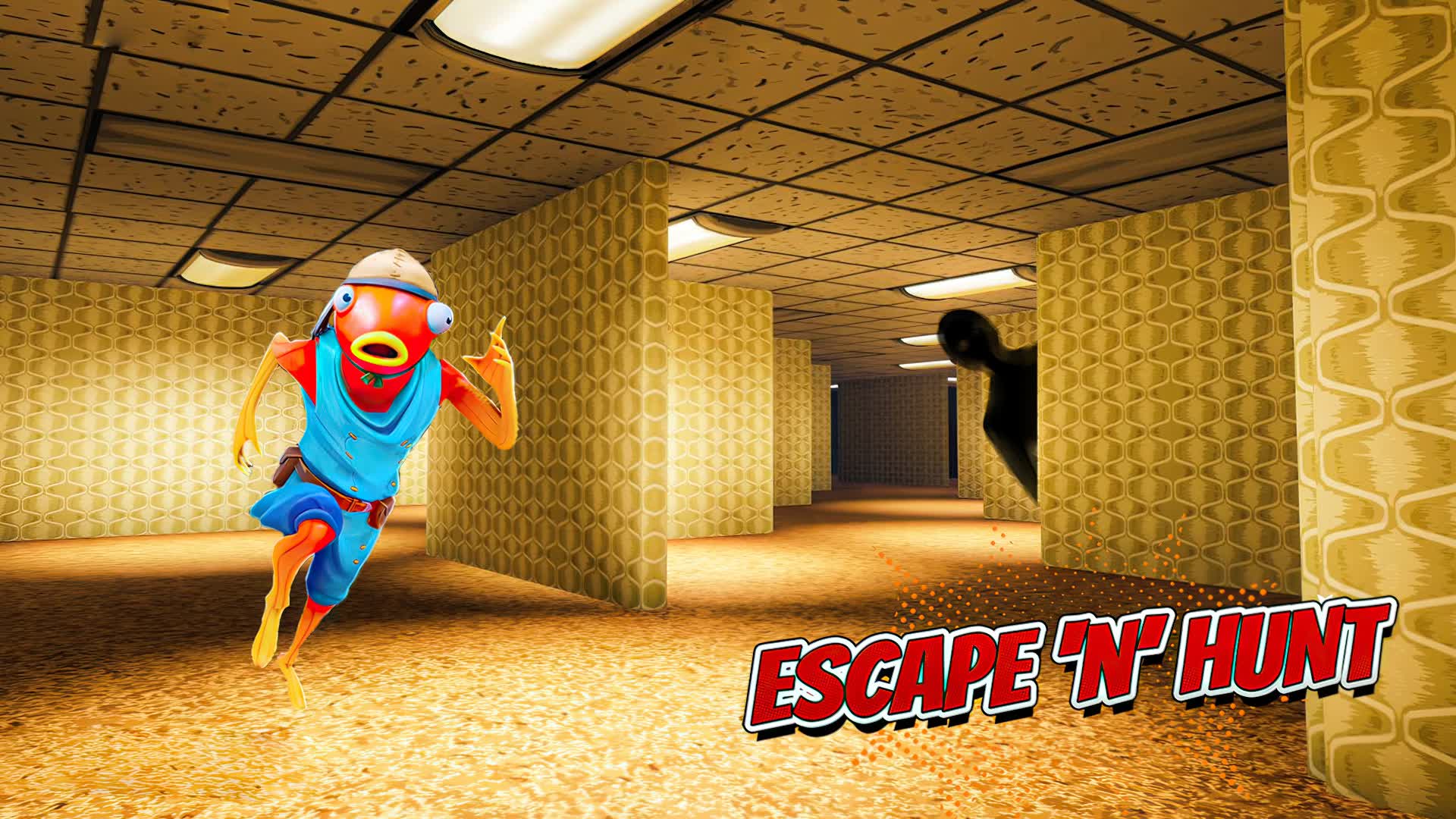 🪓 BACKROOMS MAZE ESCAPE AND HUNT 🪓 8953-1350-4799 by britick - Fortnite Creative Map Code ...