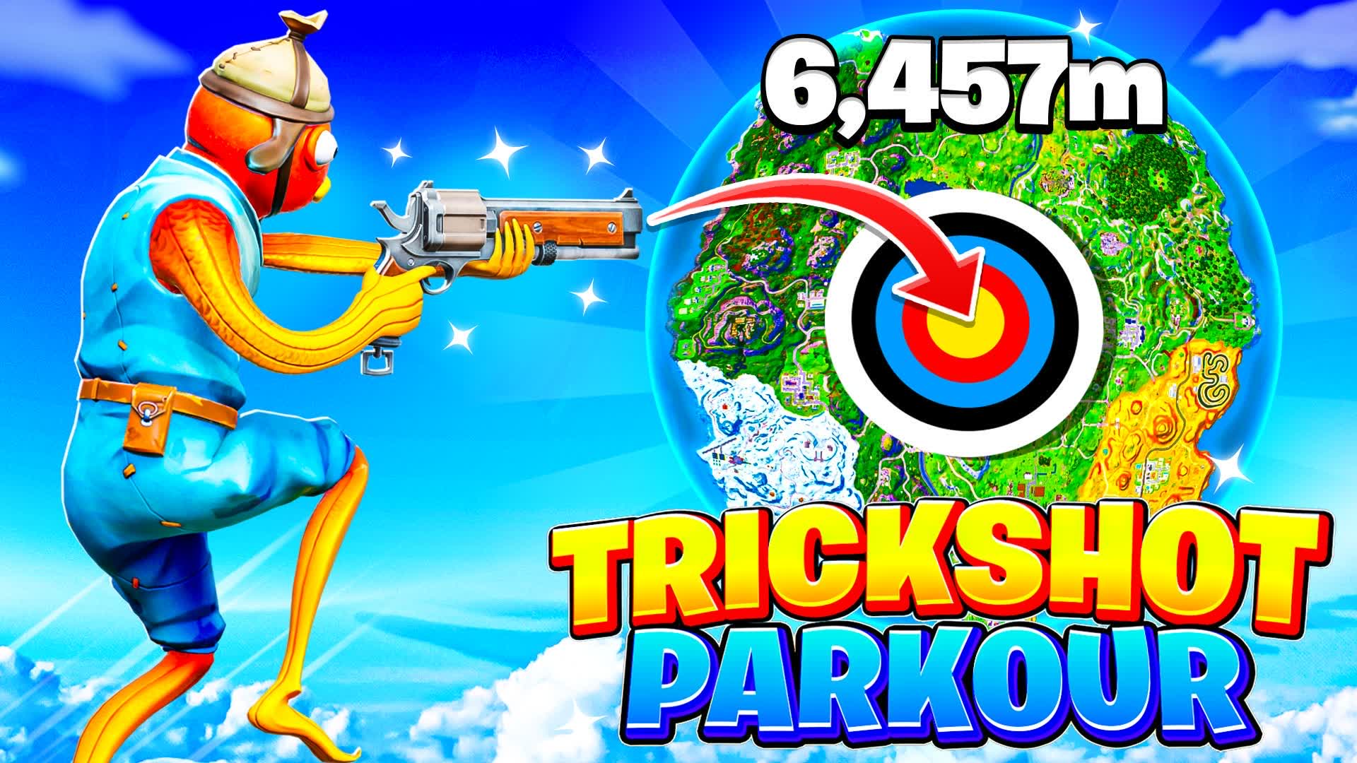 TRICKSHOT🔥CRAZY GUN GAME🌵ONE SHOT🎯 0251-8548-4933 by xptrendmap - Fortnite Creative Map Code ...