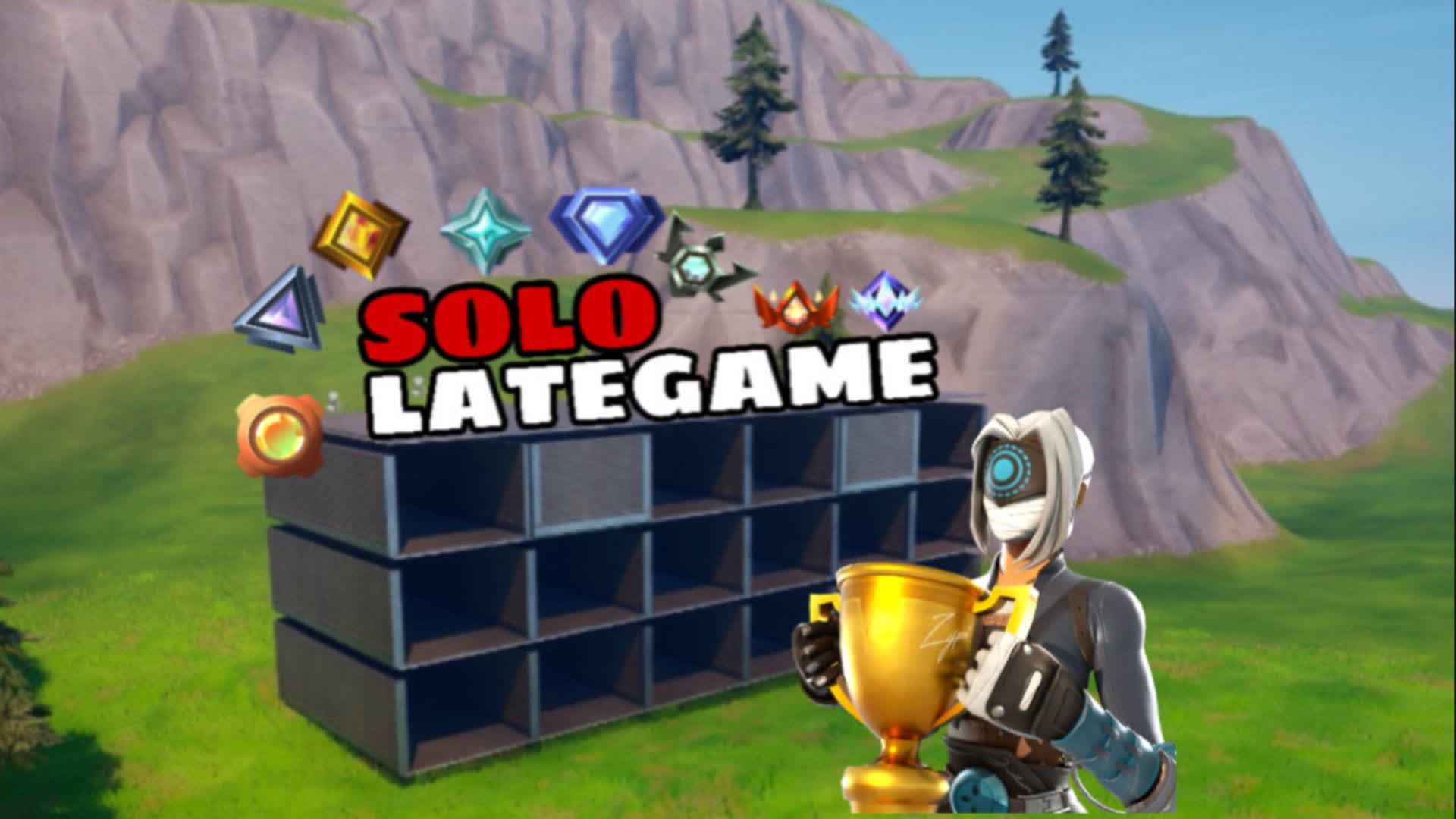 SOLO LATE GAME [BIGBRAINOLII] 2237-4377-6689 by bigbrainolii - Fortnite Creative Map Code ...