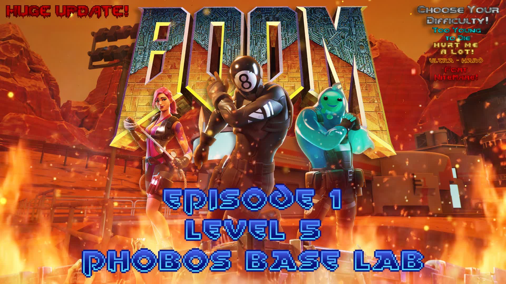 💀BOOM💀 E1 Level 5 - Phobos Base Lab 2575-9924-4566 by luxx-xr - Fortnite Creative Map Code ...