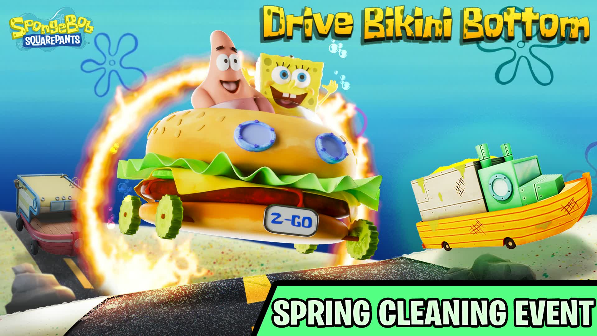 Drive Bikini Bottom [SpongeBob] 5218-8692-0070 di spongebobplay - Fortnite
