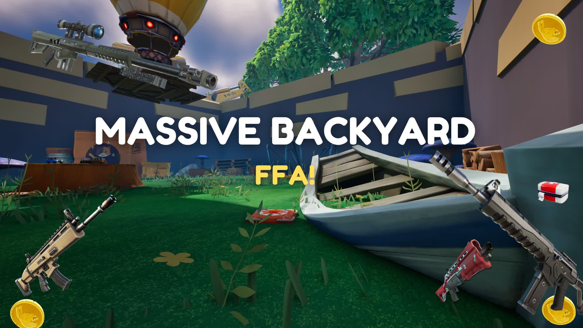 MASSIVE Backyard FFA! 2475-1817-8260 by jacksfnc - Fortnite Creative ...
