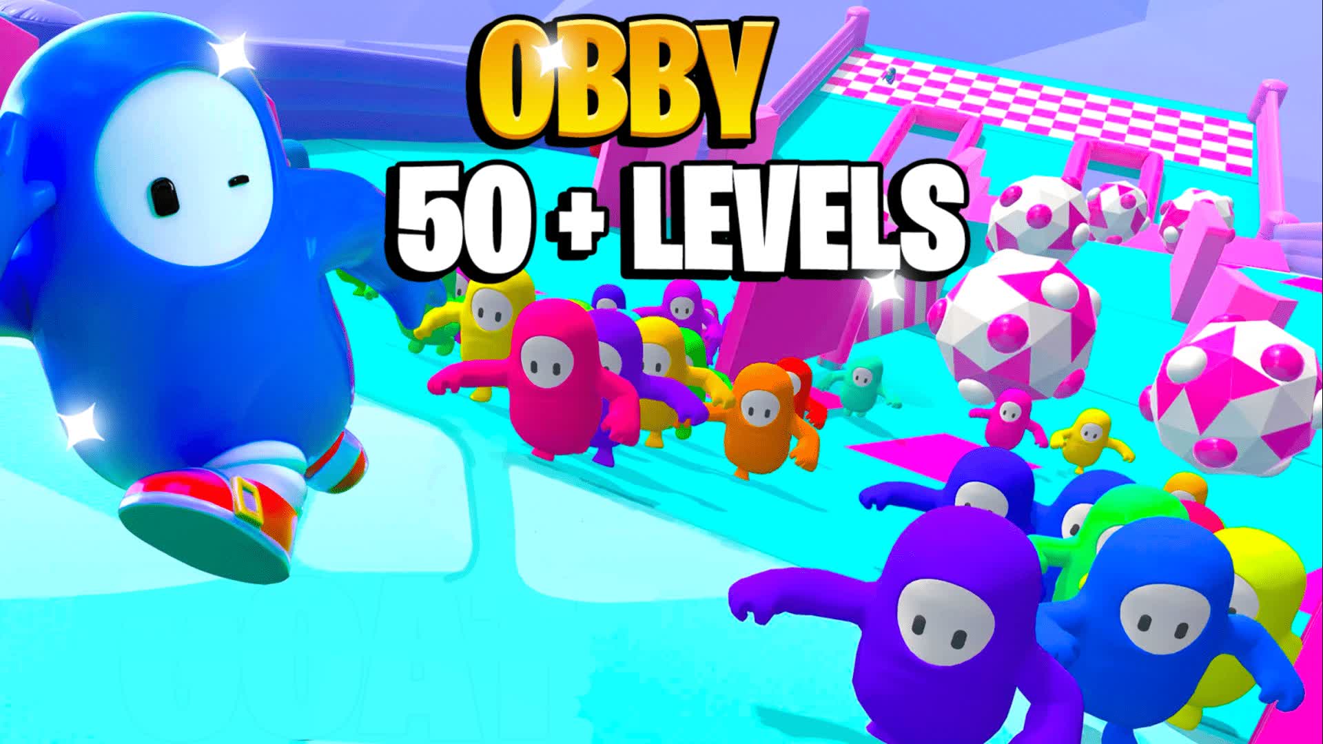FALL GUYS PARKOUR🌈 50+ LEVELS ⭐ 9118-3521-6601 by daggerr - Fortnite ...