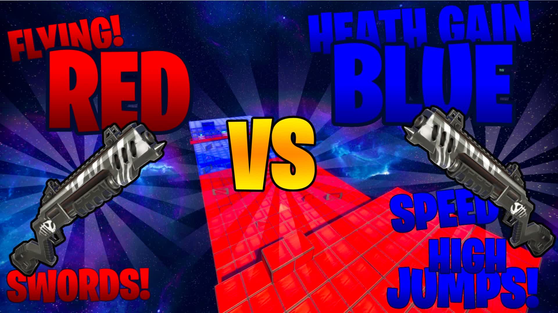 🔴 RED VS BLUE🔵 4915-6926-7086 by clxpyt - Fortnite Creative Map Code ...