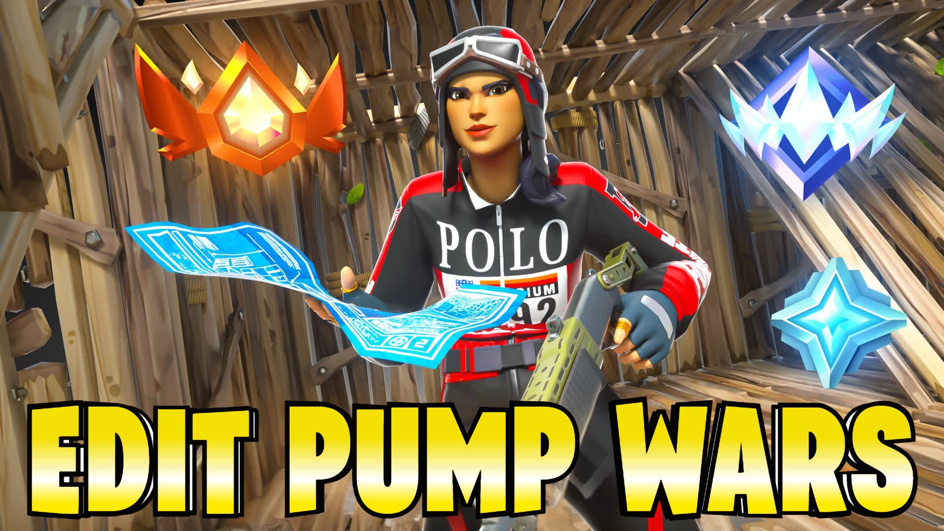EDIT PUMP WARS 🎯 5375-8688-2805 by mapsbymalli - Fortnite