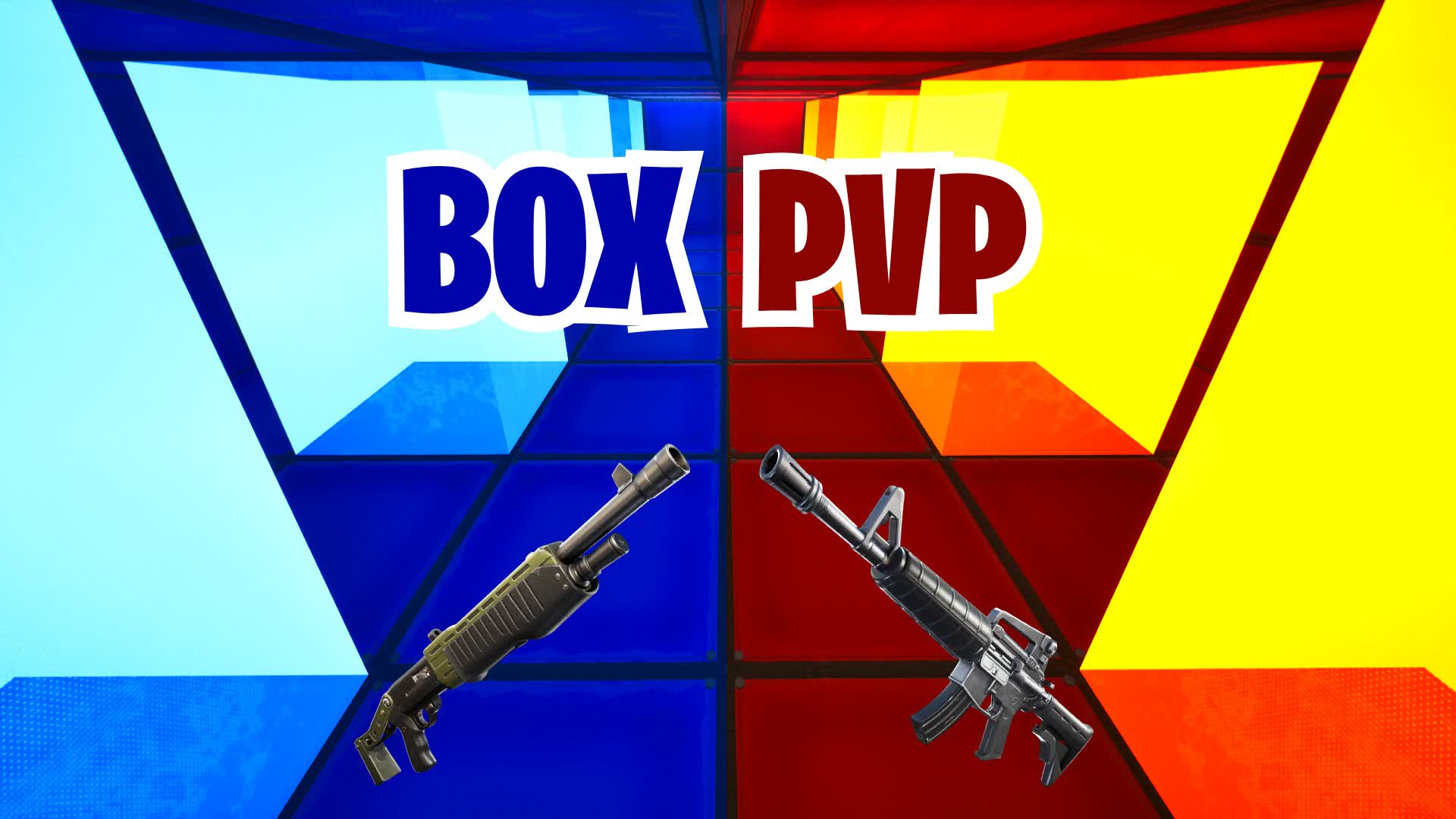 🔴RED VS BLUE🔵BOX FIGHT EDITION📦[4v4] - 3390-9255-6706 | Fortnite Zone