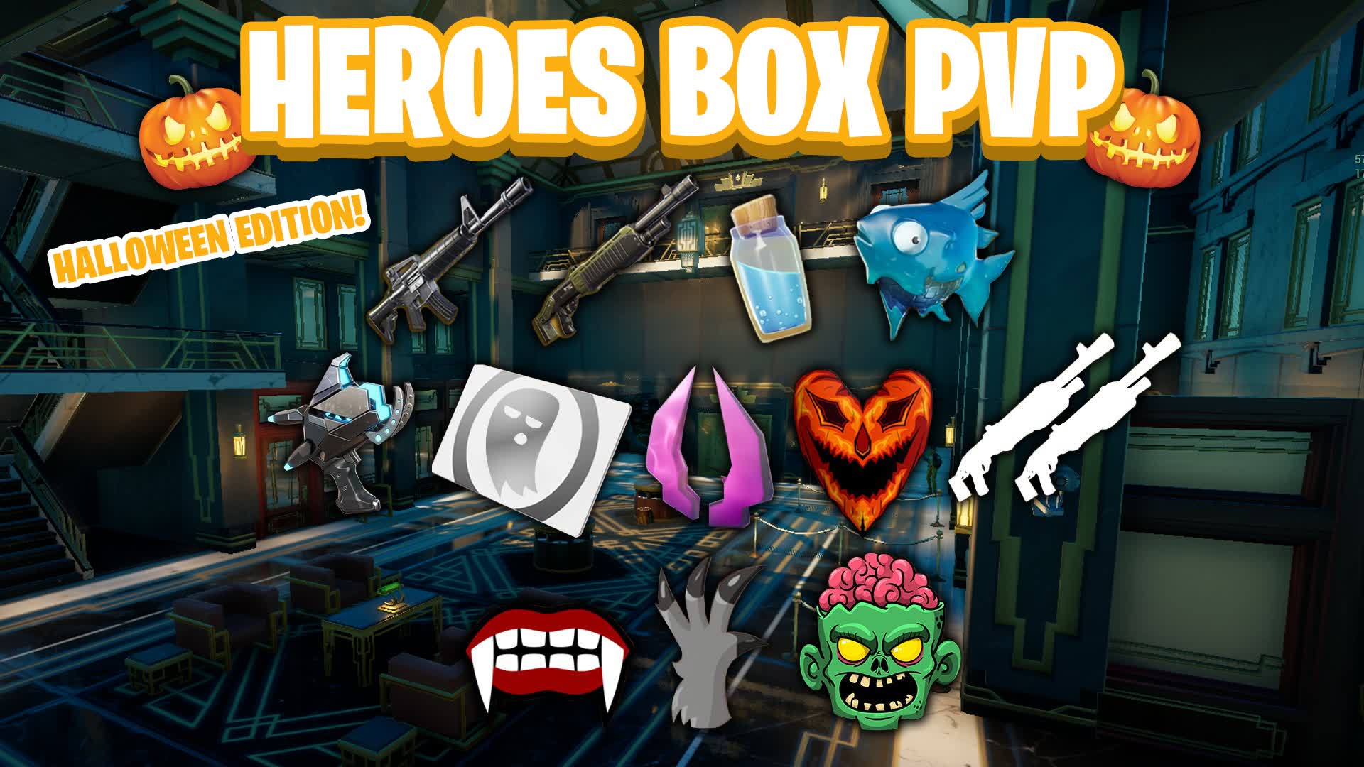 🦸 HEROES BOX PVP 📦 8014-6711-4611 by trois - Fortnite Creative Map Code - Fortnite.GG