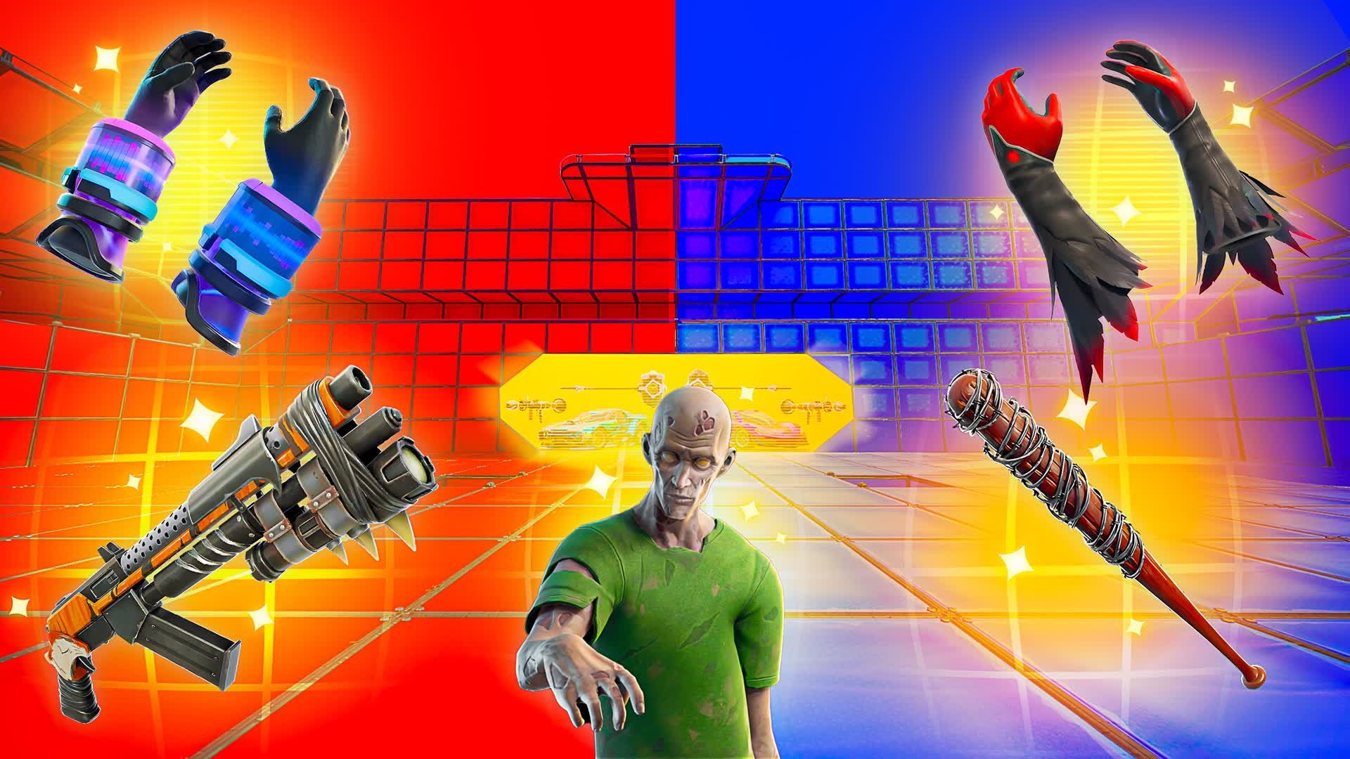 WALKERS RED VS BLUE 🔴🔵 3008-9530-3708 by typicalgamer - Fortnite ...