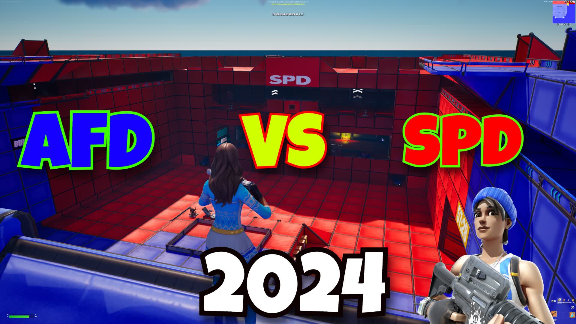 🏆 SPD vs AfD Battle🥊 8452-5498-0857 by ricoofn - Fortnite Creative Map ...