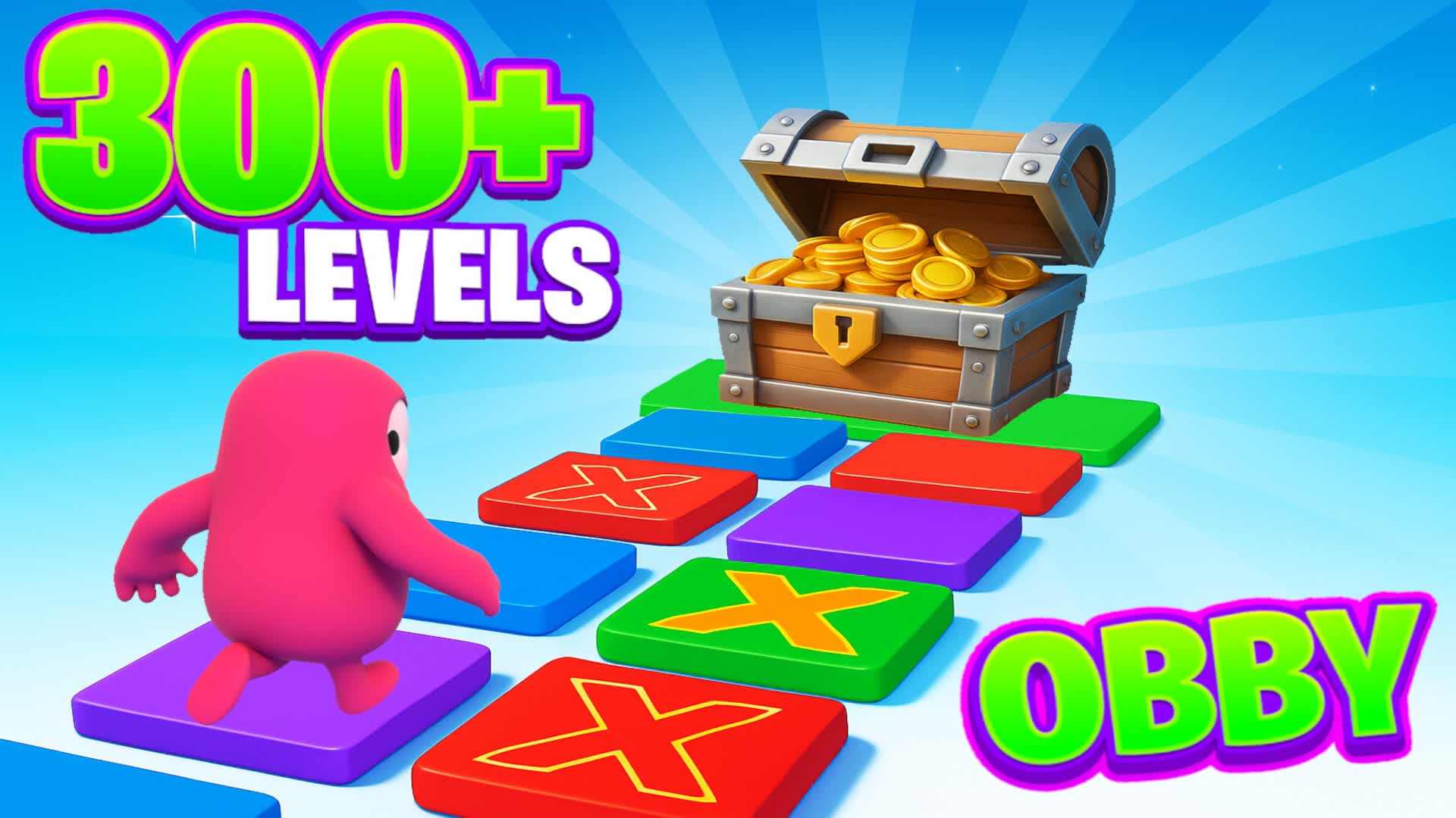 🌈EASY FALL GUYS OBBY DROPPER PARKOUR🌈 4350-4297-7701 by nowakan ...