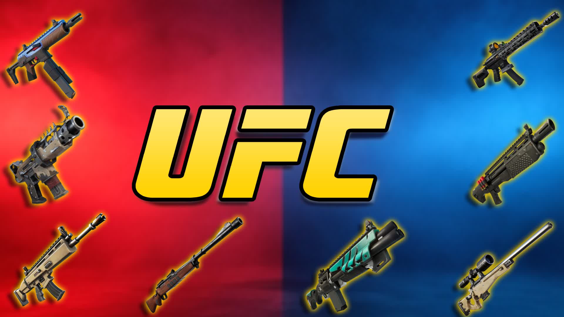 RED VS BLUE - UFC REMIX🔴🔵 6740-4106-0955 by ufcalien - Fortnite ...