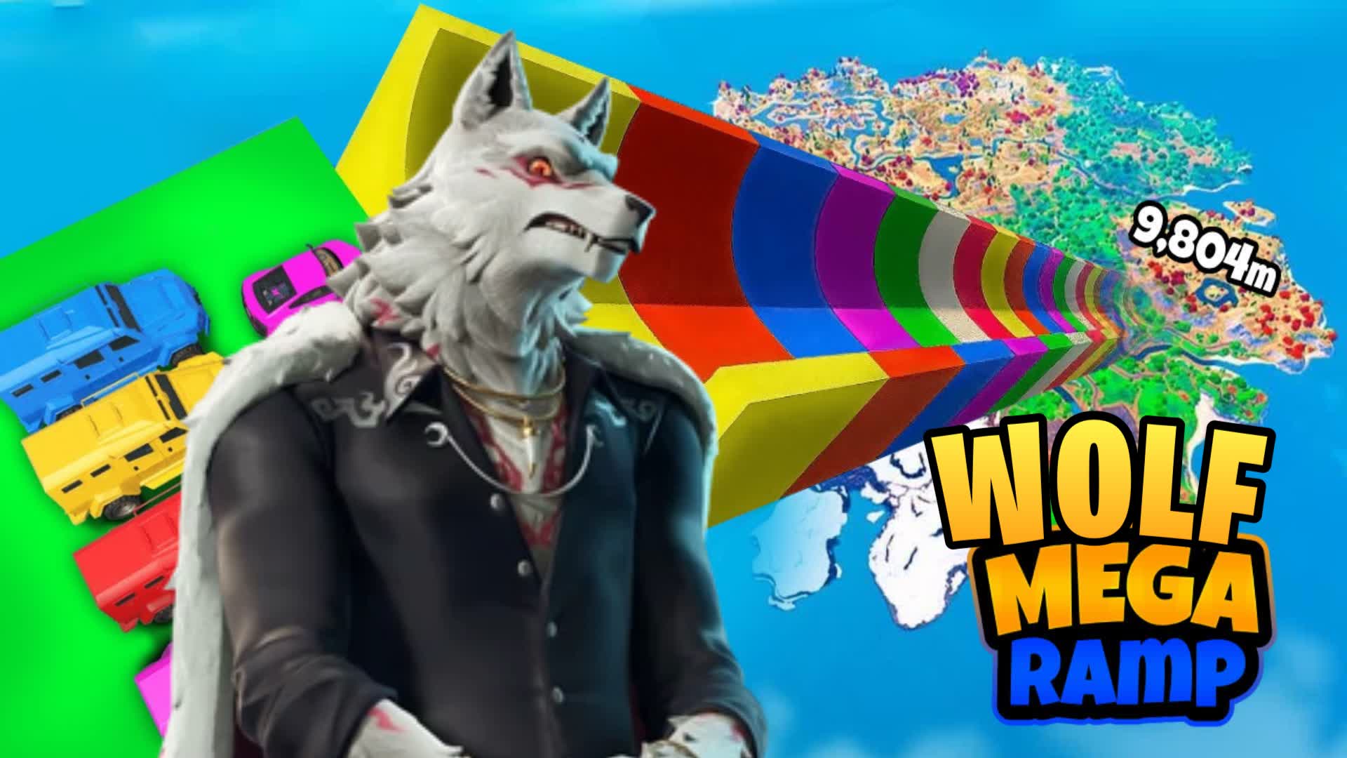 🐺 WOLF MEGA RAMP 🐺 5225-9351-1109 by ppgamesstudio - Fortnite Creative ...