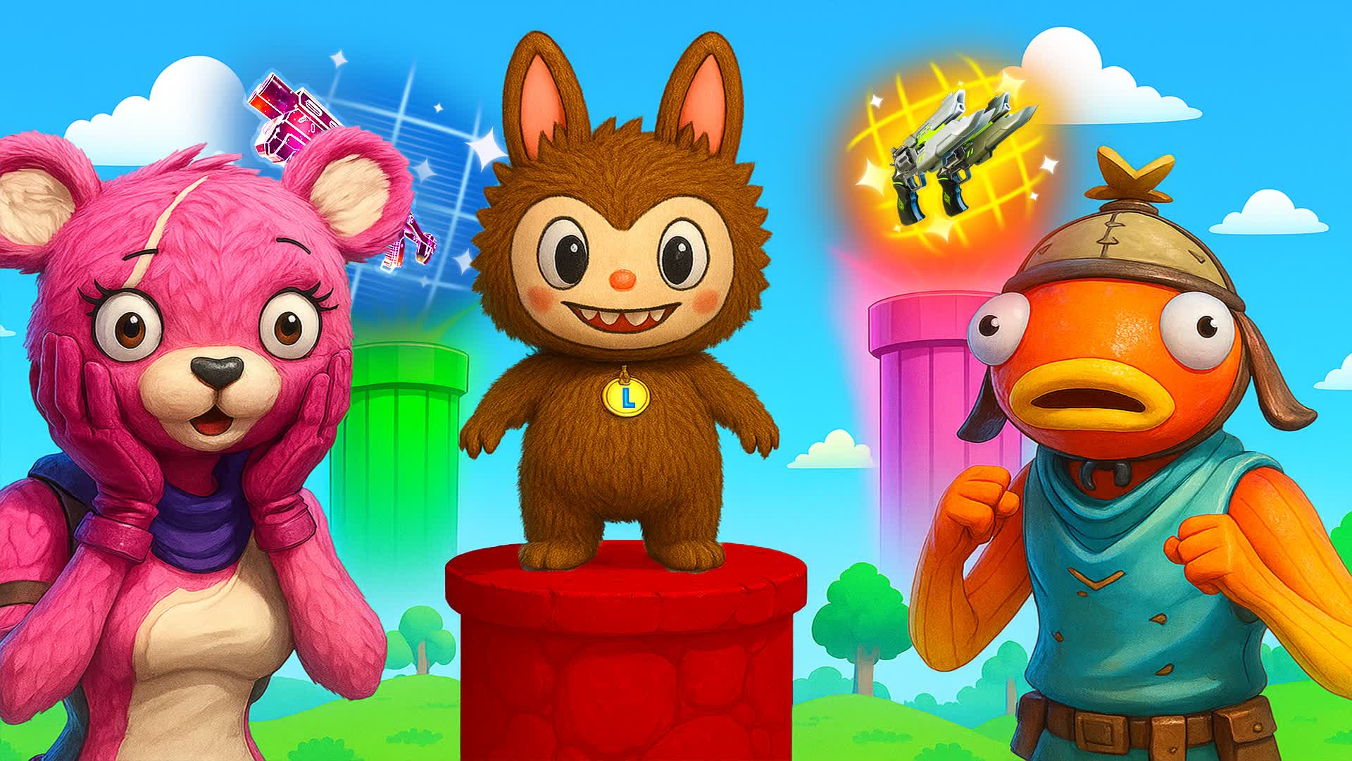 LABUBU PILLARS!🌀 8586-5484-8582 by kniffel - Fortnite Creative Map Code ...