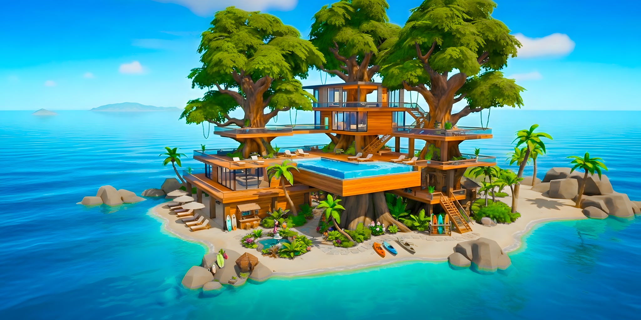 INFINITE TREEHOUSE TYCOON 2 9755-6255-6668 by iliasxsd - Fortnite ...