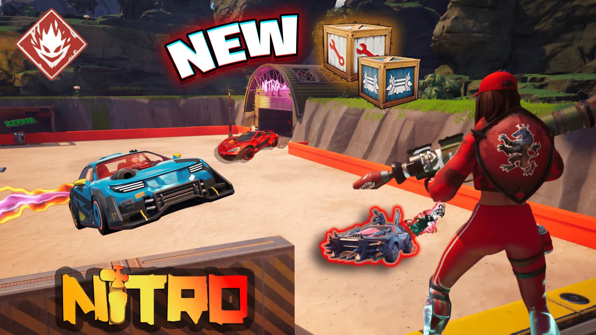 Nitro Rockets VS Cars 2567-6554-5811 by alex-zerofive - Fortnite ...