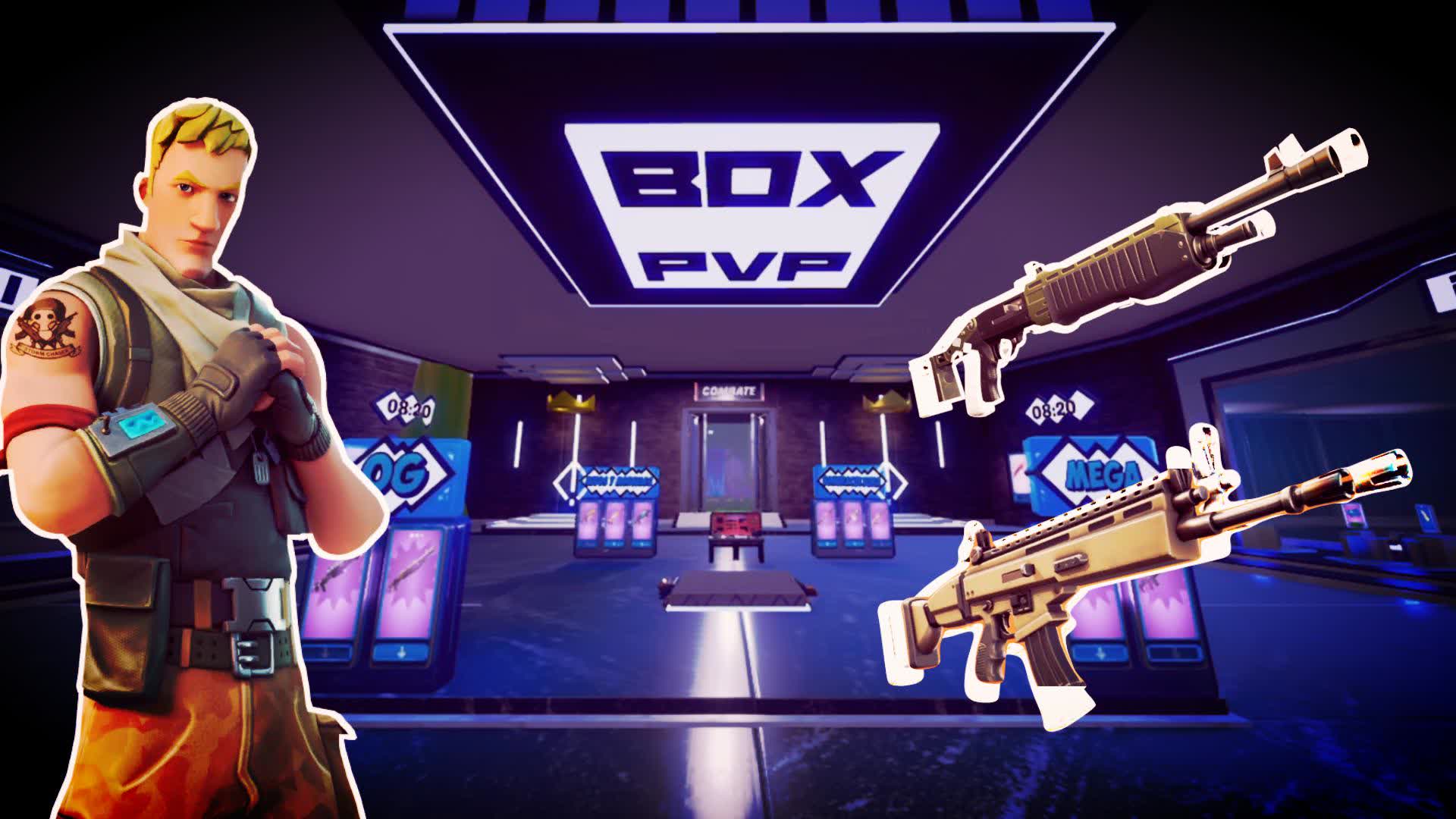 1vs1 box pvp 3367-8489-9071 by eddy411 - Fortnite Creative Map Code - Fortnite.GG