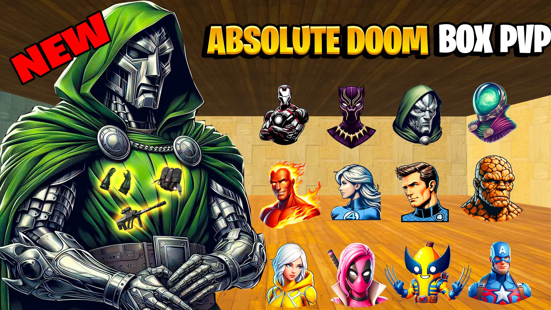 ABSOLUTE DOOM BOXFIGHTS📦 6053-8526-1925 by wizard101 - Fortnite ...