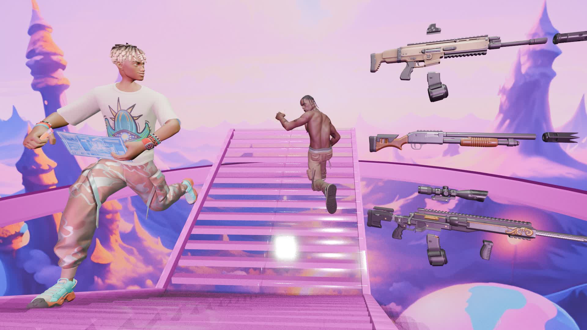 Aesthetic 1v1 Build Batlle FFA 8765-7419-7905 by nxrdify - Fortnite ...