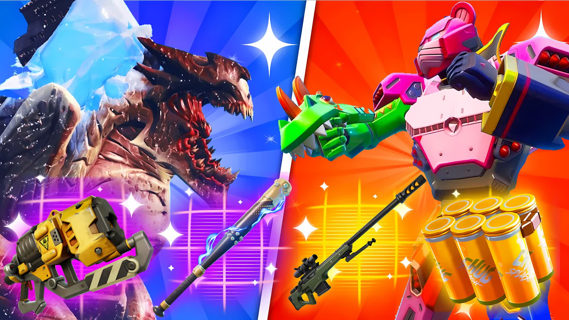 COLOSSUS RED VS BLUE 🔴🔵 9963-2807-4922 by samug - Fortnite Creative Map ...