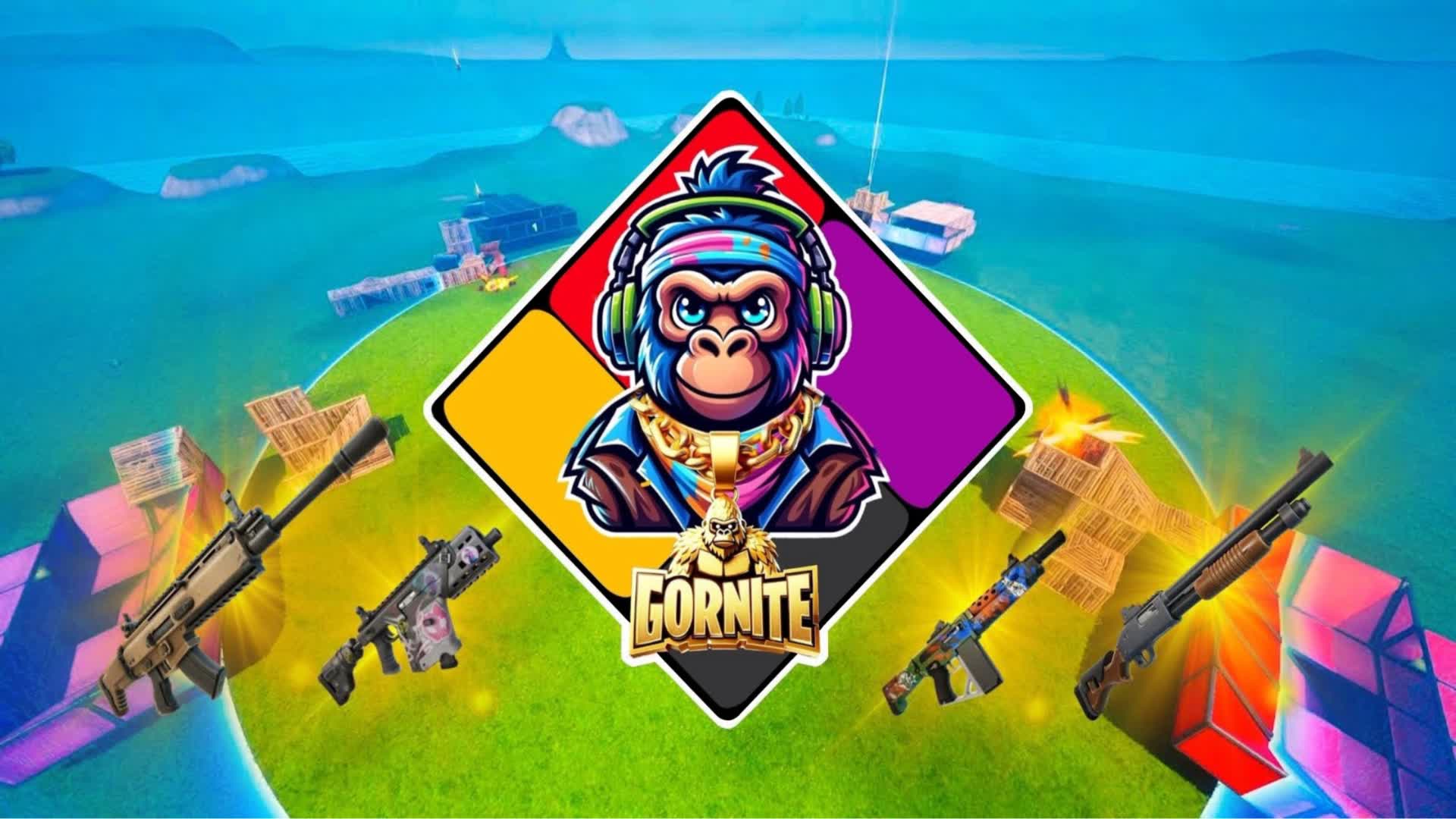 🐒 GORILLA ZONE WARS 🌀 4312-2370-9470 by ddbros - Fortnite Creative Map ...