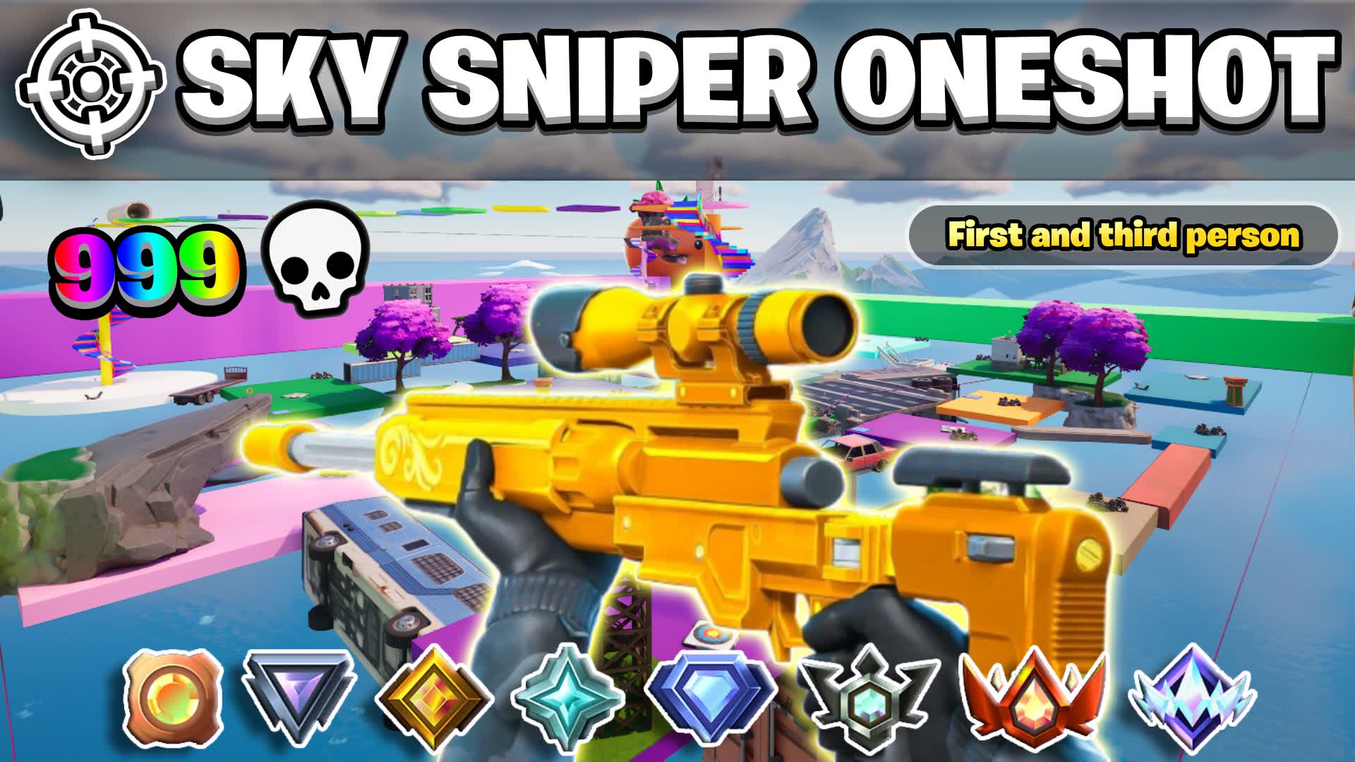 smi996의 🎯 CRAZY SKY SNIPER💥FFA ONE SHOT 9003-3540-7040 - 포트나이트