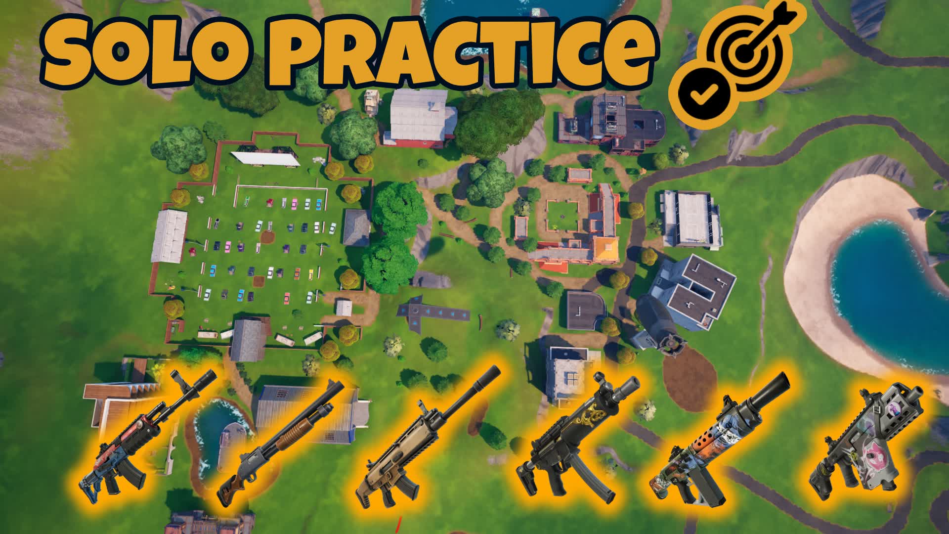 LATE GAME PRACTICE (SOLO) 🏆 1982-9478-6941 by aot - Fortnite Creative Map Code - Fortnite.GG
