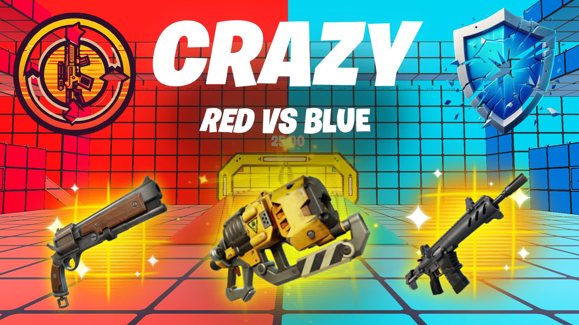 CRAZY RED VS BLUE 🔴🔵 1301-4900-3041 by elouan - Fortnite Creative Map Code - Fortnite.GG