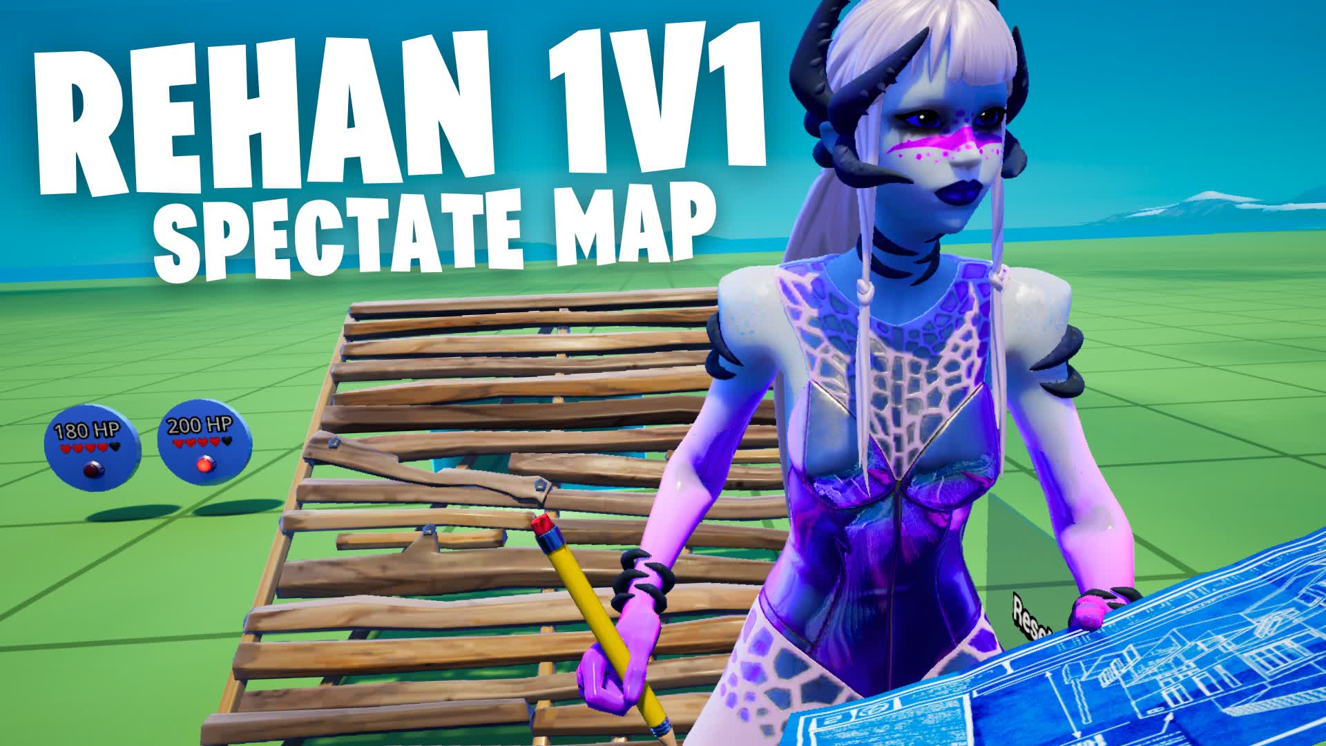 SUPER 1V1 BUILD FIGHT (200 PUMPS) 4143-2873-4911 by stamp - Fortnite Creative Map Code - Fortnite.GG