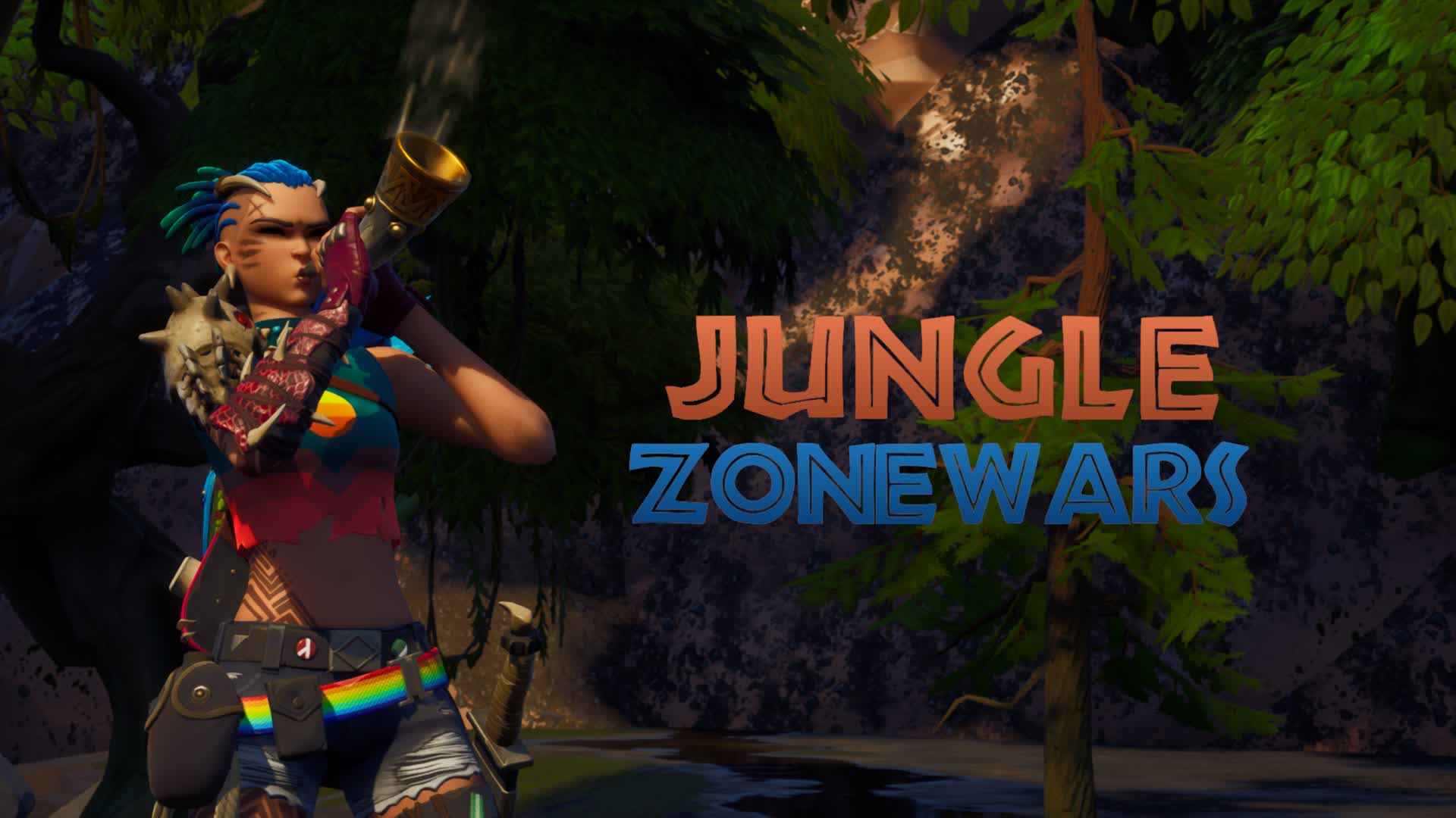 jungle zone wars 3119-4276-3295 by nolander - Fortnite Creative Map ...
