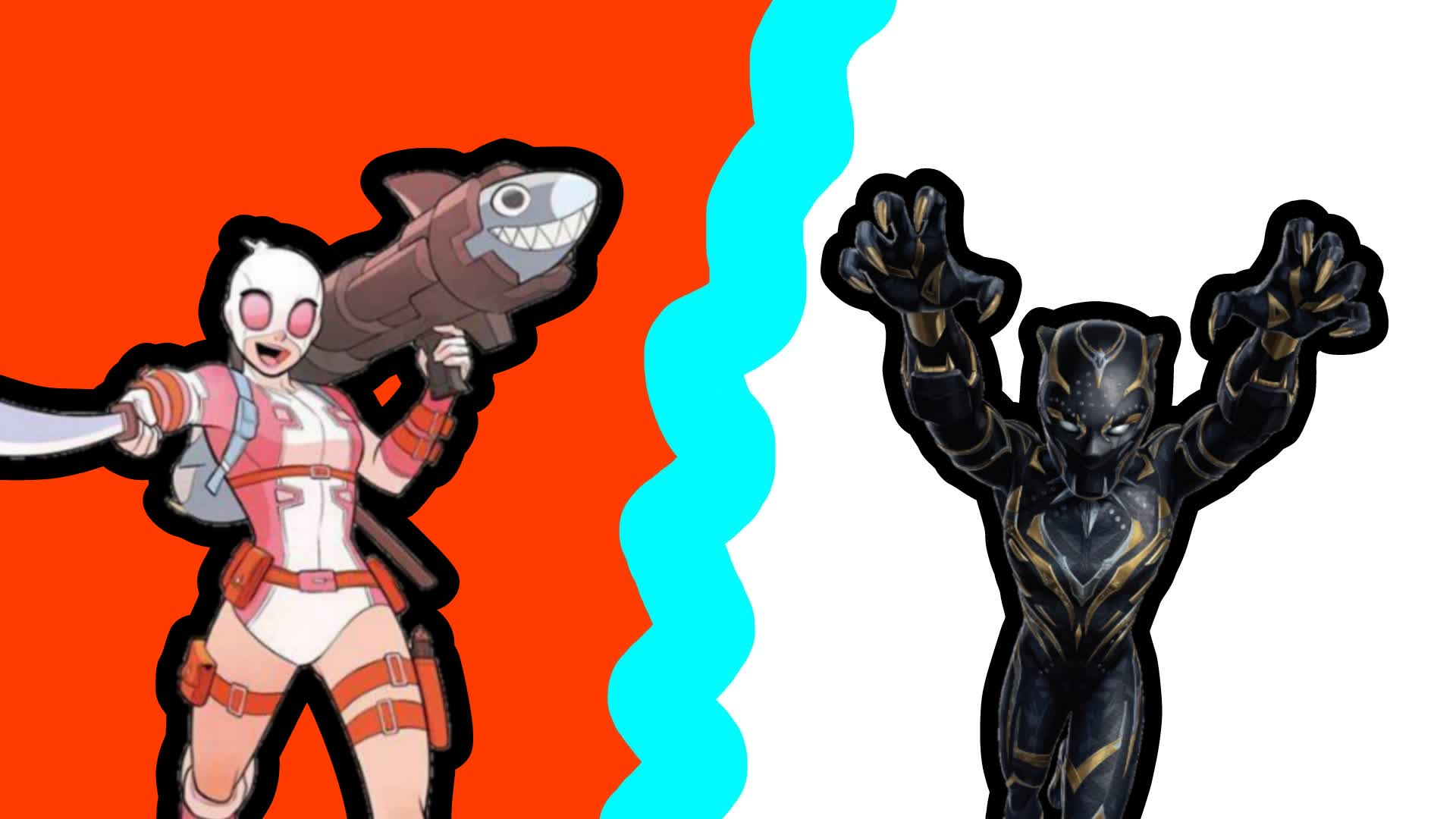 GwenPool Vs Panther 2306-7840-6725 by avatarr - Fortnite Creative Map ...