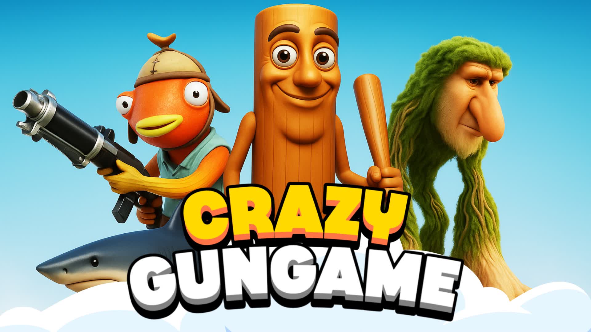 🧠 CRAZY BRAINROT GUN GAME 🎯 ONE SHOT 6765-6813-1081 by sacce - Fortnite ...