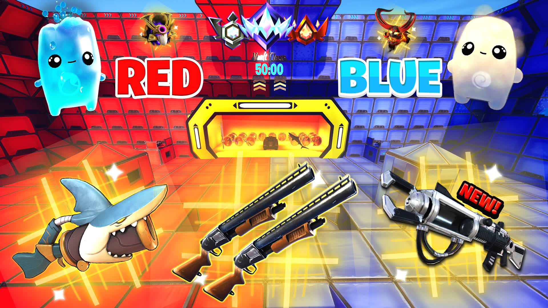 SIGMA🗿 Red VS BLUE 🔴🔵 7584-6288-3209 by zeplay - Fortnite Creative Map ...