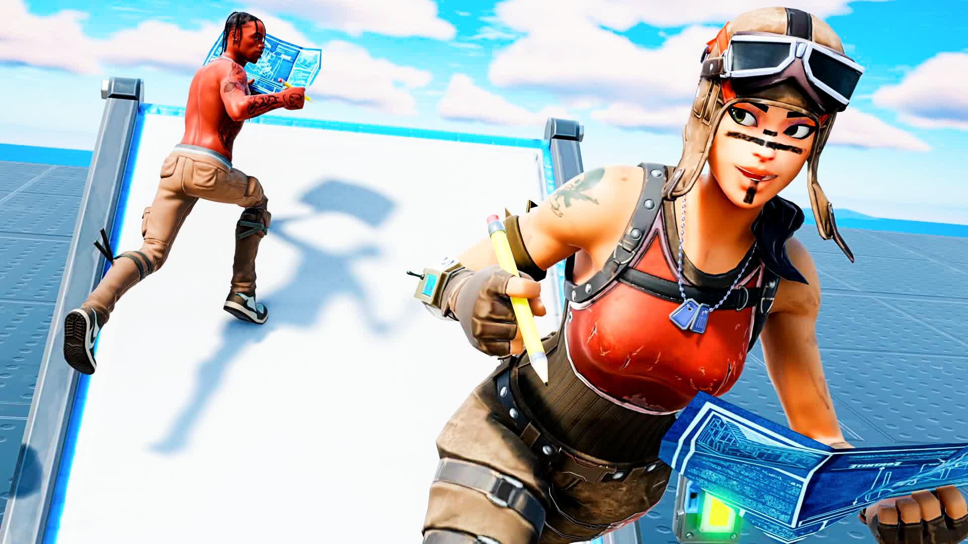 1v1 Build Fight 0731-7378-7335 by oeo - Fortnite Creative Map Code - Fortnite.GG